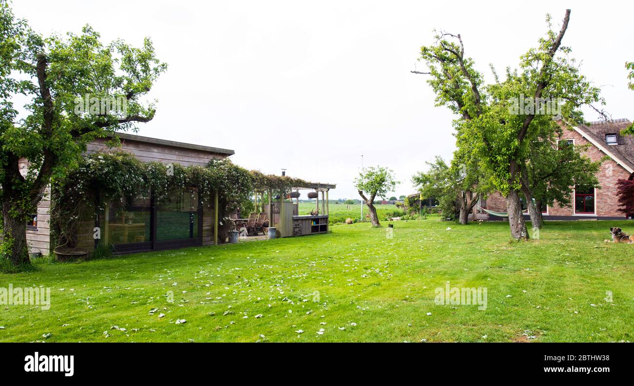 DUTCH COUNTRY HOUSE EXTERIOR INTERIOR Stock Photo - Alamy