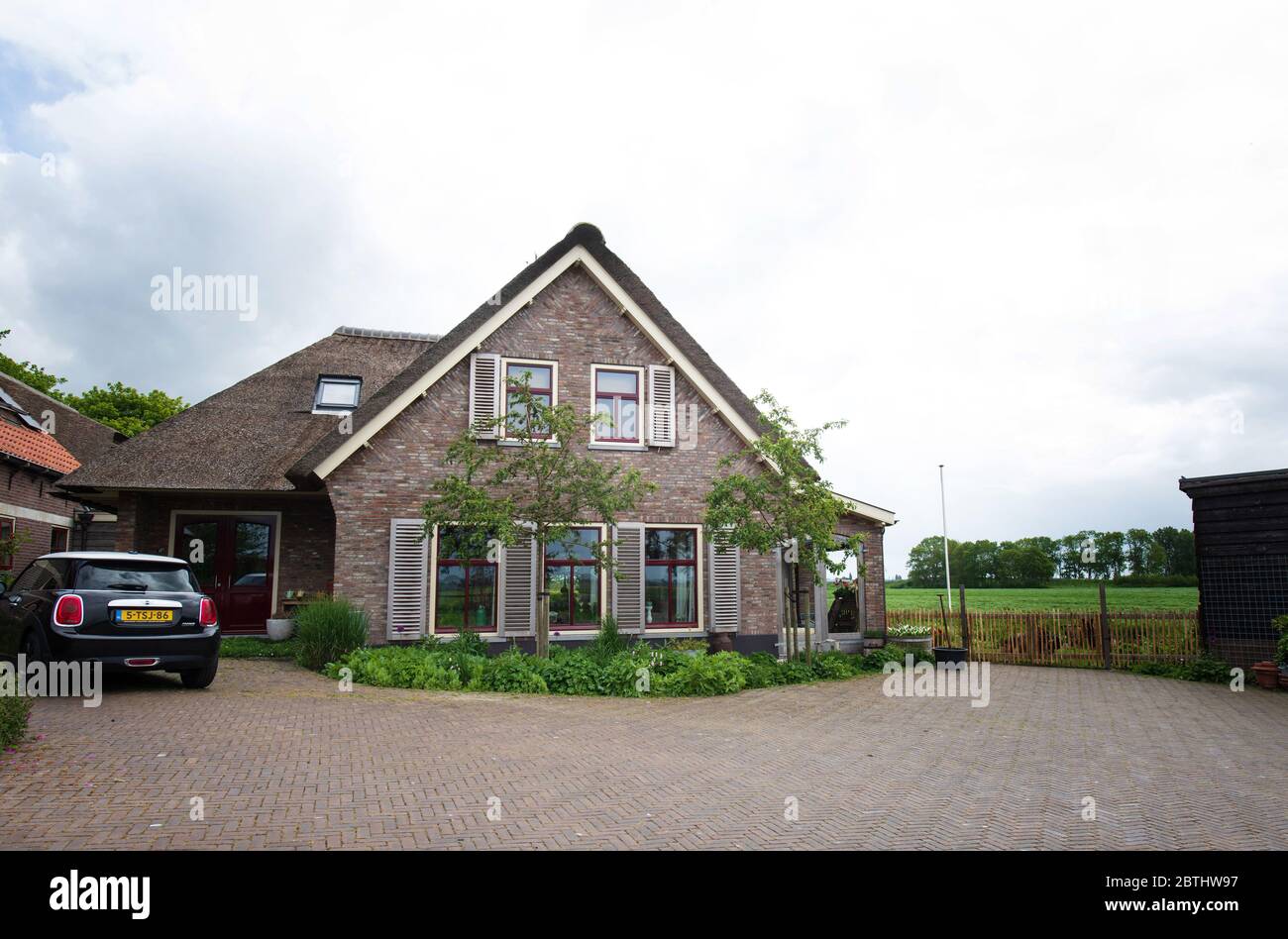 DUTCH COUNTRY HOUSE EXTERIOR INTERIOR Stock Photo - Alamy