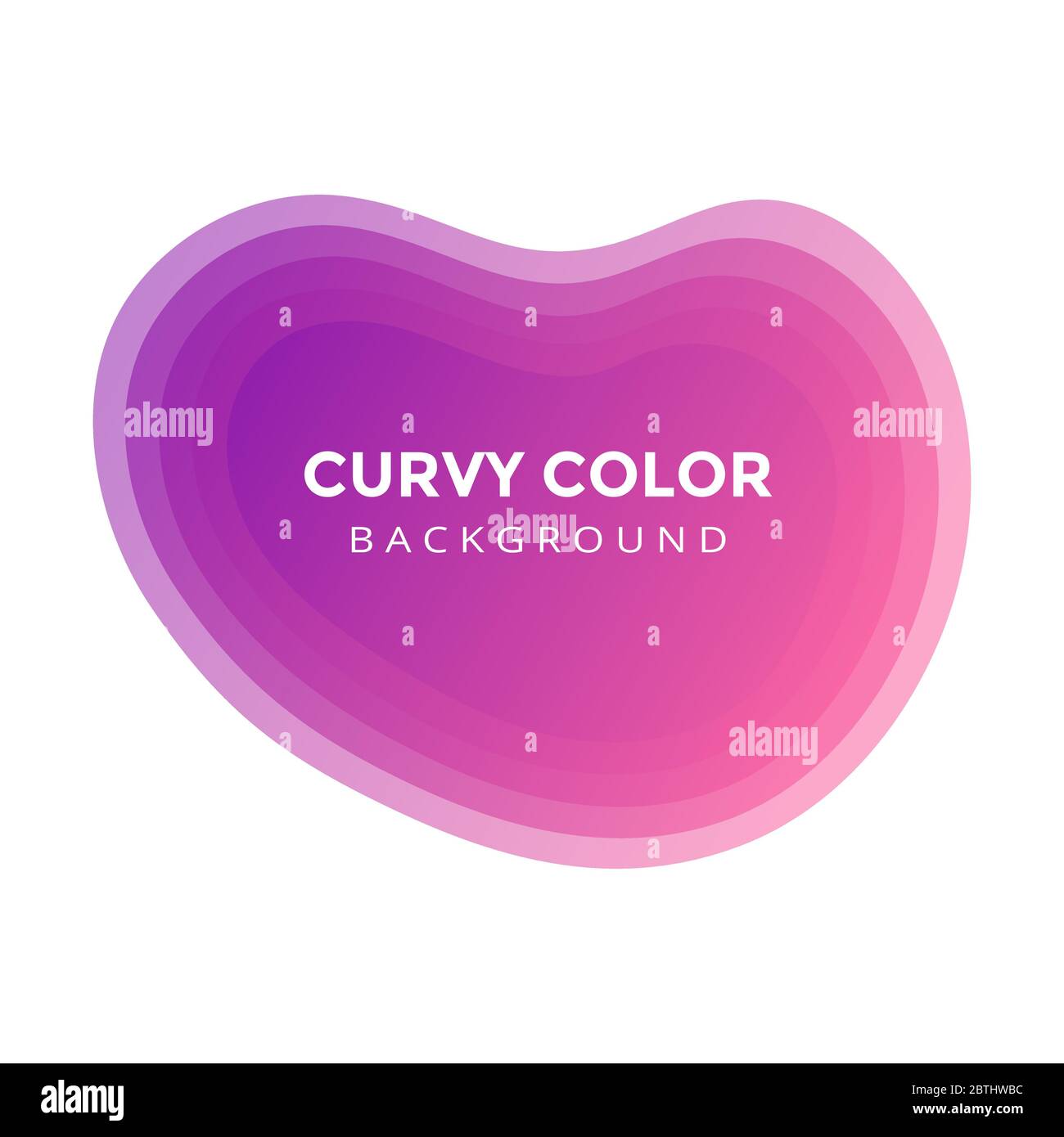 Modern liquid abstract blur blob element graphic gradient flat style ...