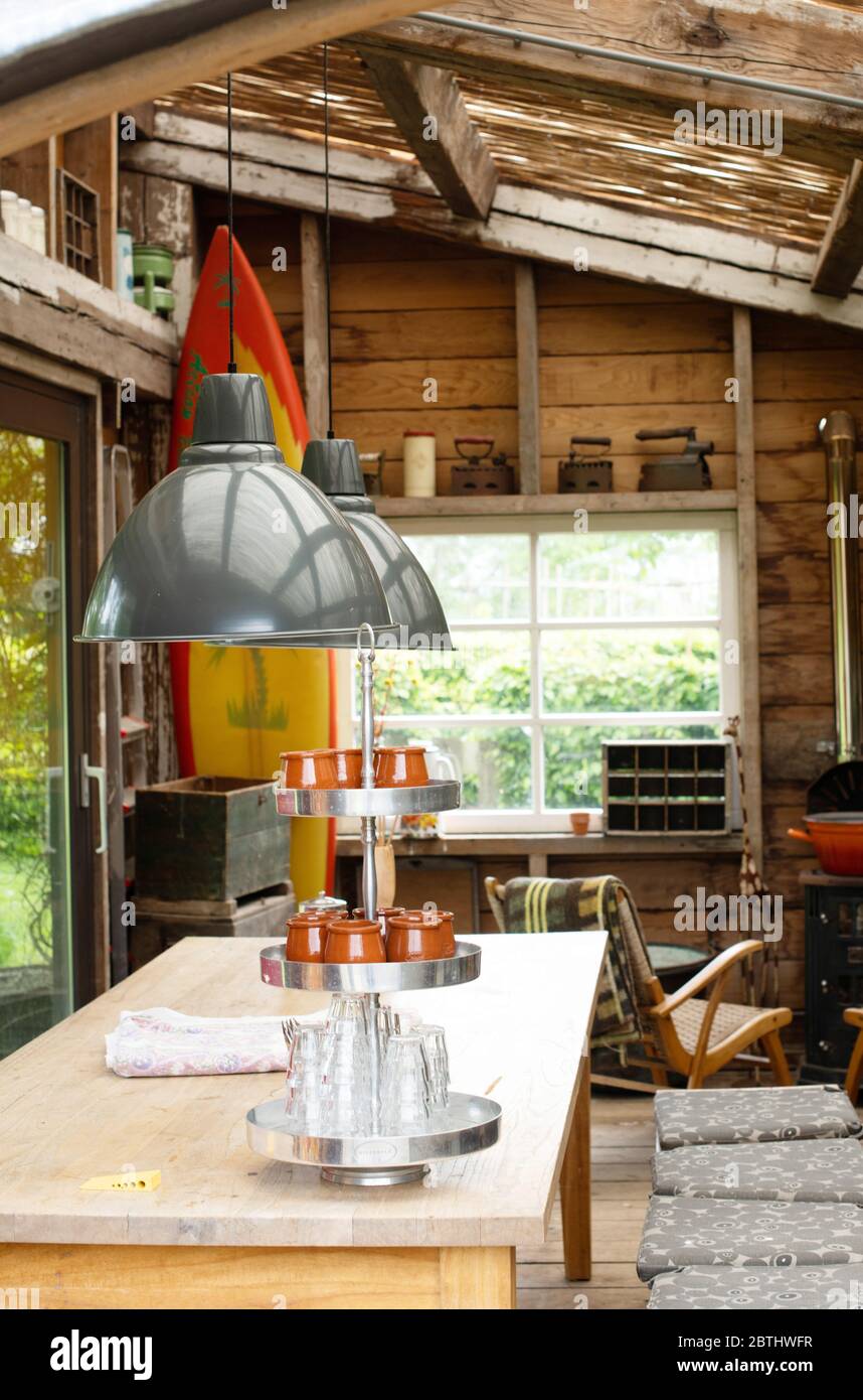 DUTCH COUNTRY HOUSE EXTERIOR INTERIOR Stock Photo - Alamy