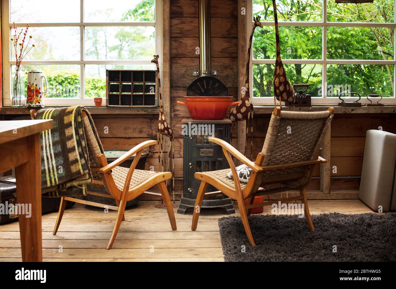 DUTCH COUNTRY HOUSE EXTERIOR INTERIOR Stock Photo - Alamy