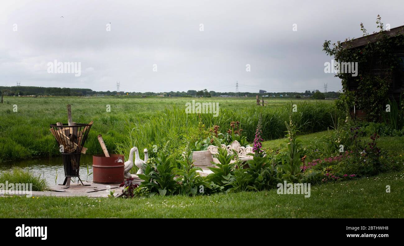 DUTCH COUNTRY HOUSE EXTERIOR INTERIOR Stock Photo - Alamy