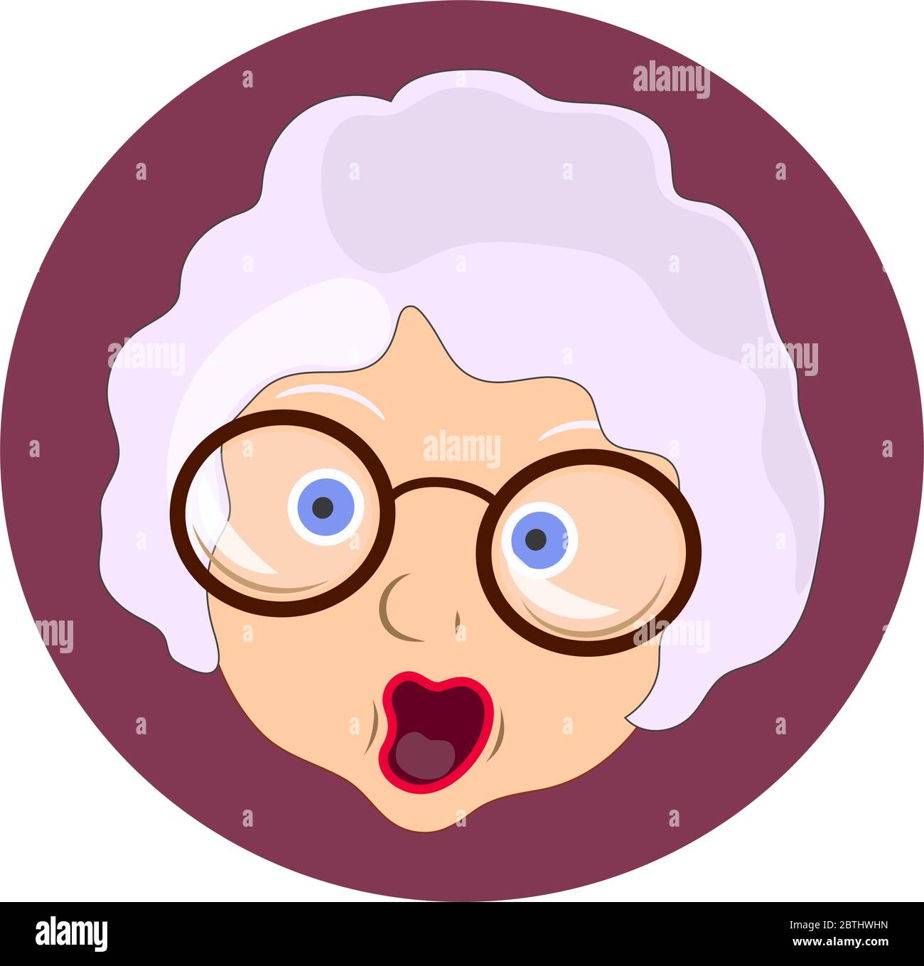 Elderly haircut Cut Out Stock Images & Pictures - Alamy