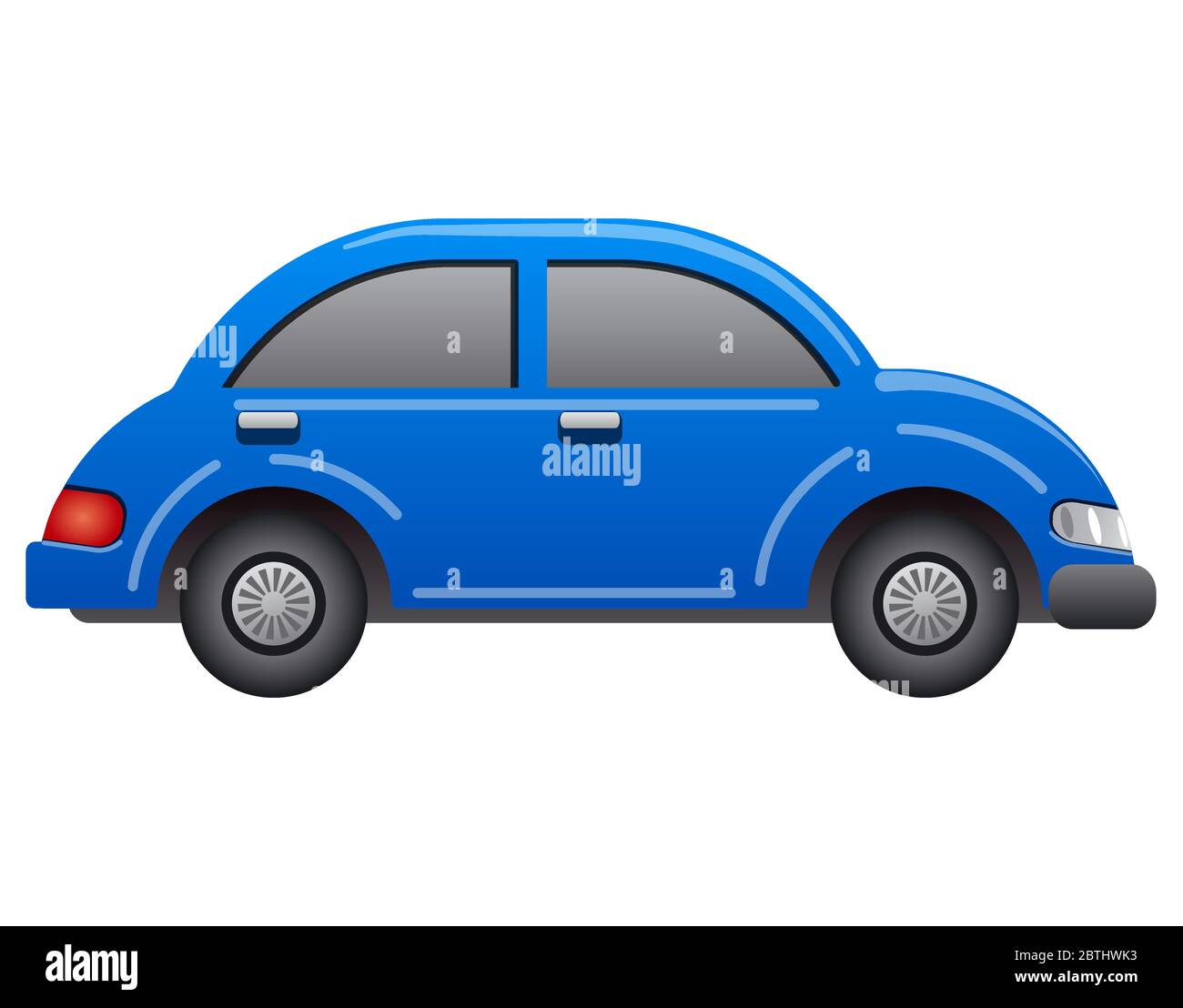 Modern small car icon Stock Vector Images - Alamy