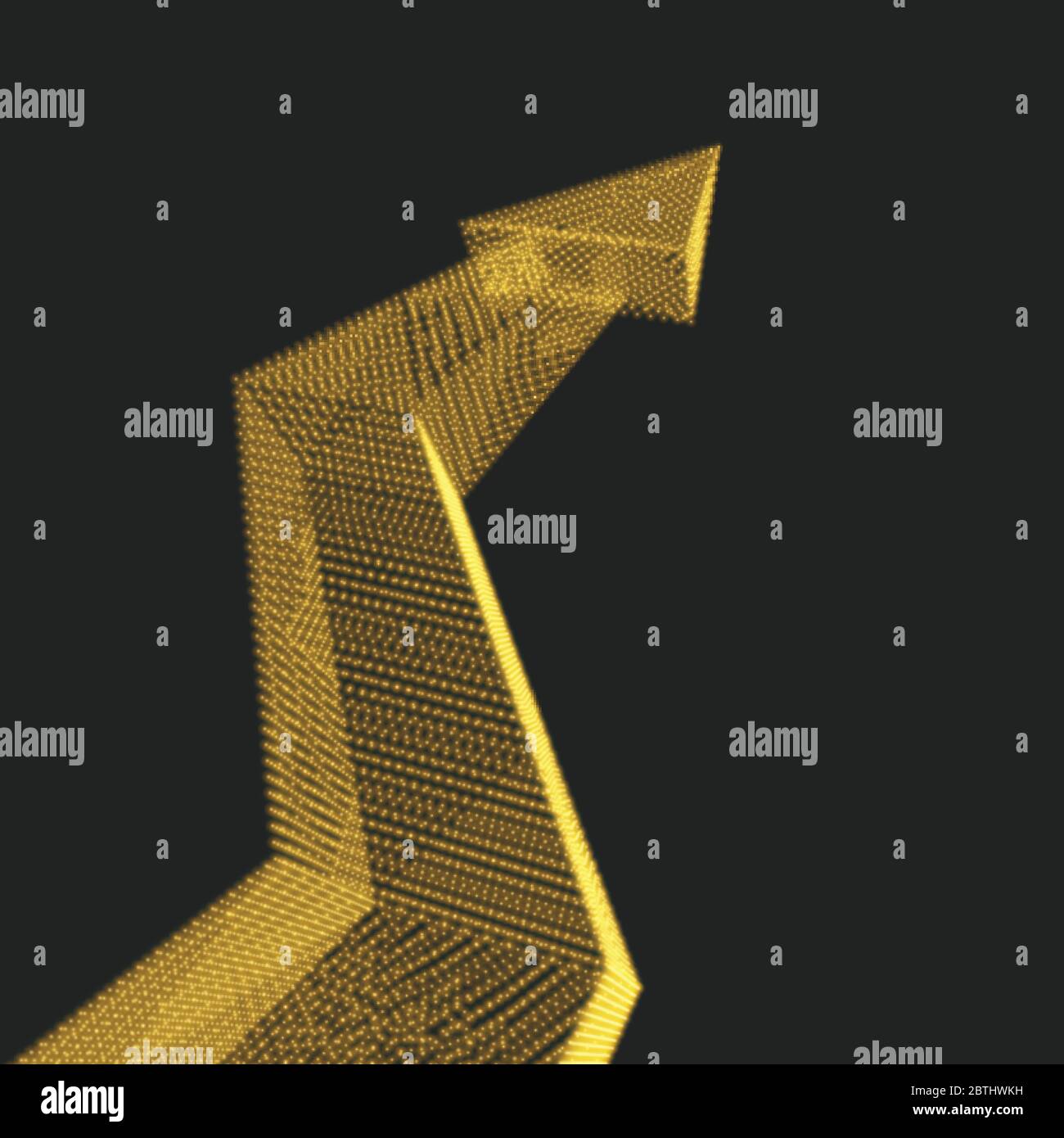3d up arrow hi-res stock photography and images - Alamy