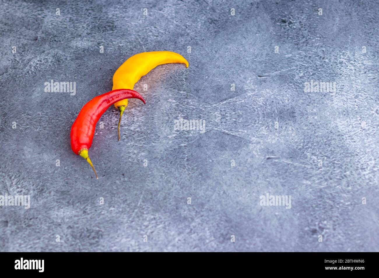 Presentation of Peruvian hot red chili (Aji Limo Stock Photo - Alamy