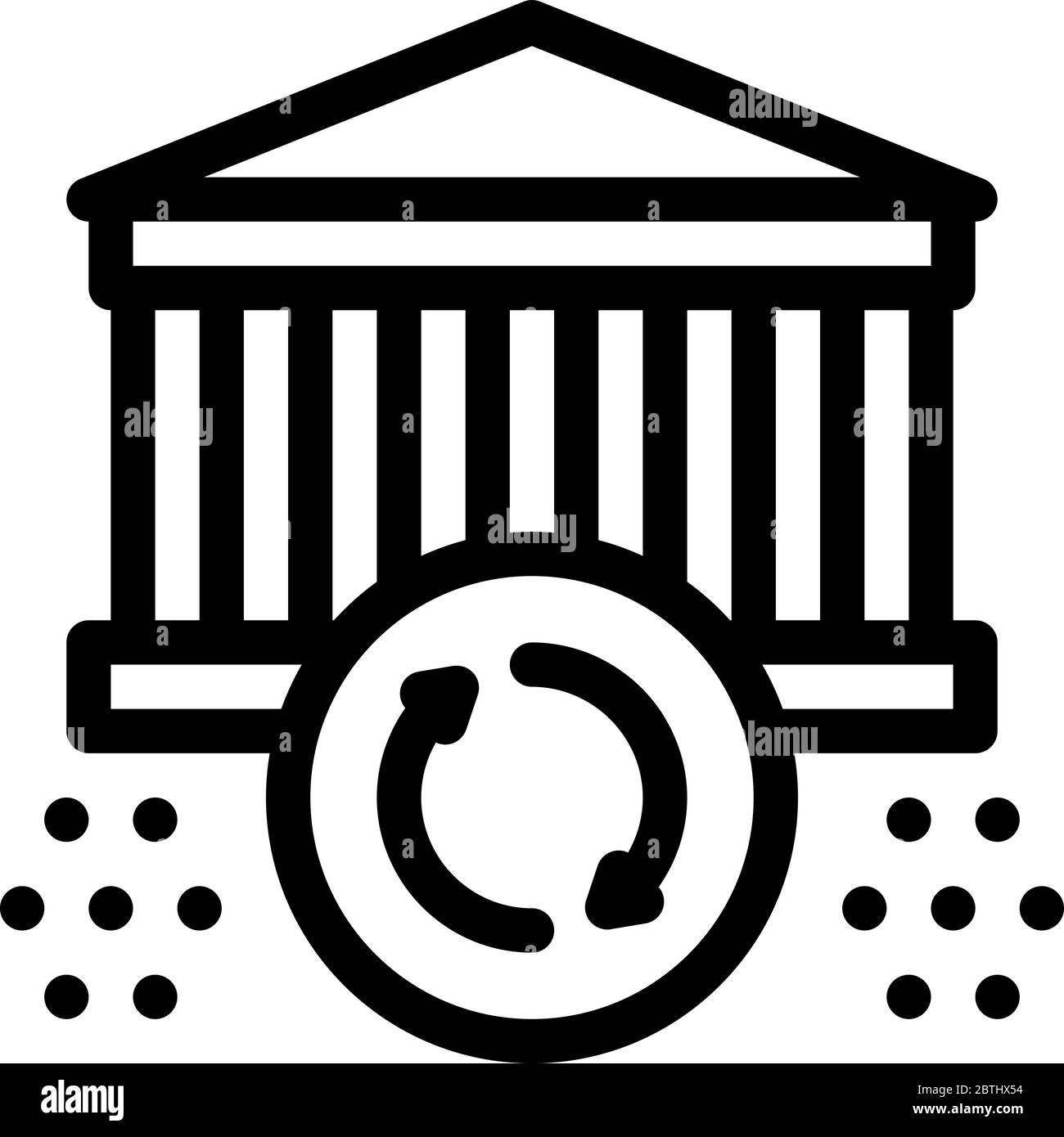 sync update icon vector outline illustration Stock Vector Image & Art ...