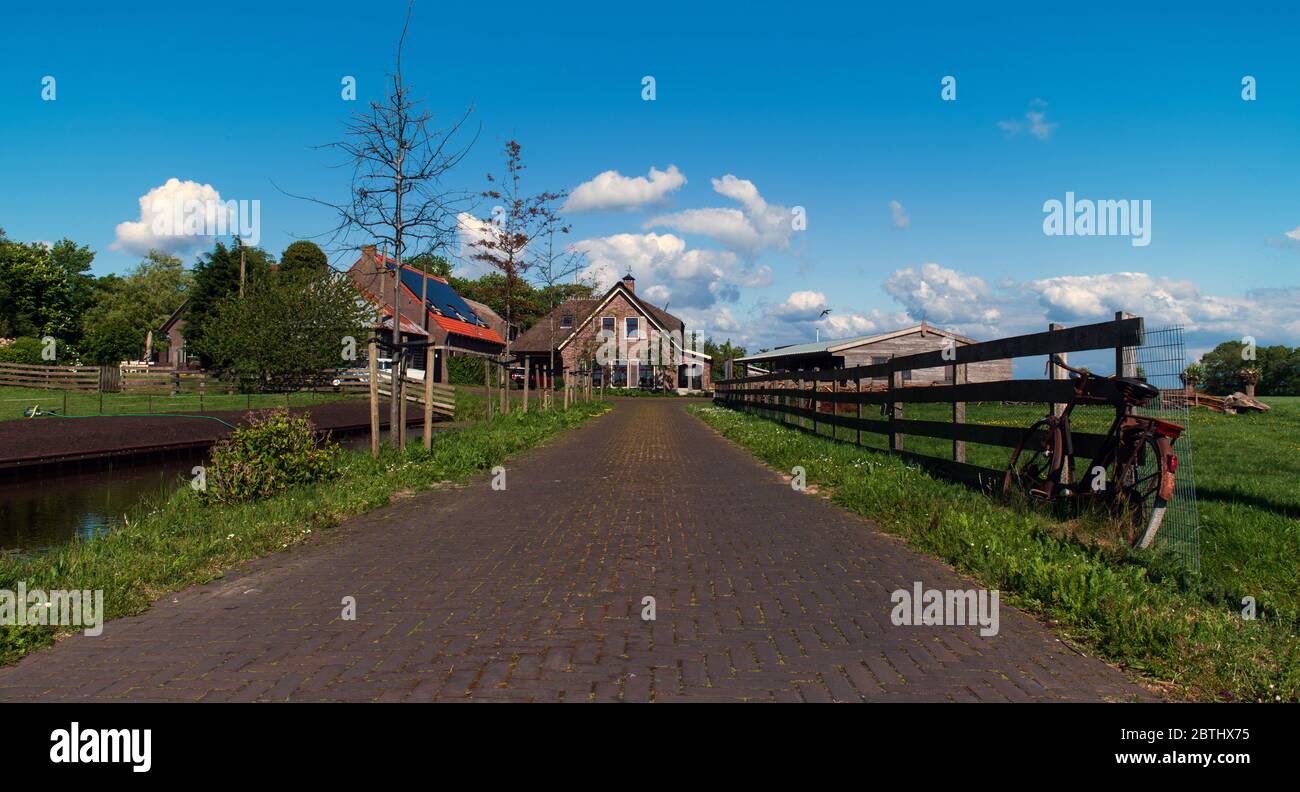 DUTCH COUNTRY HOUSE EXTERIOR INTERIOR Stock Photo - Alamy