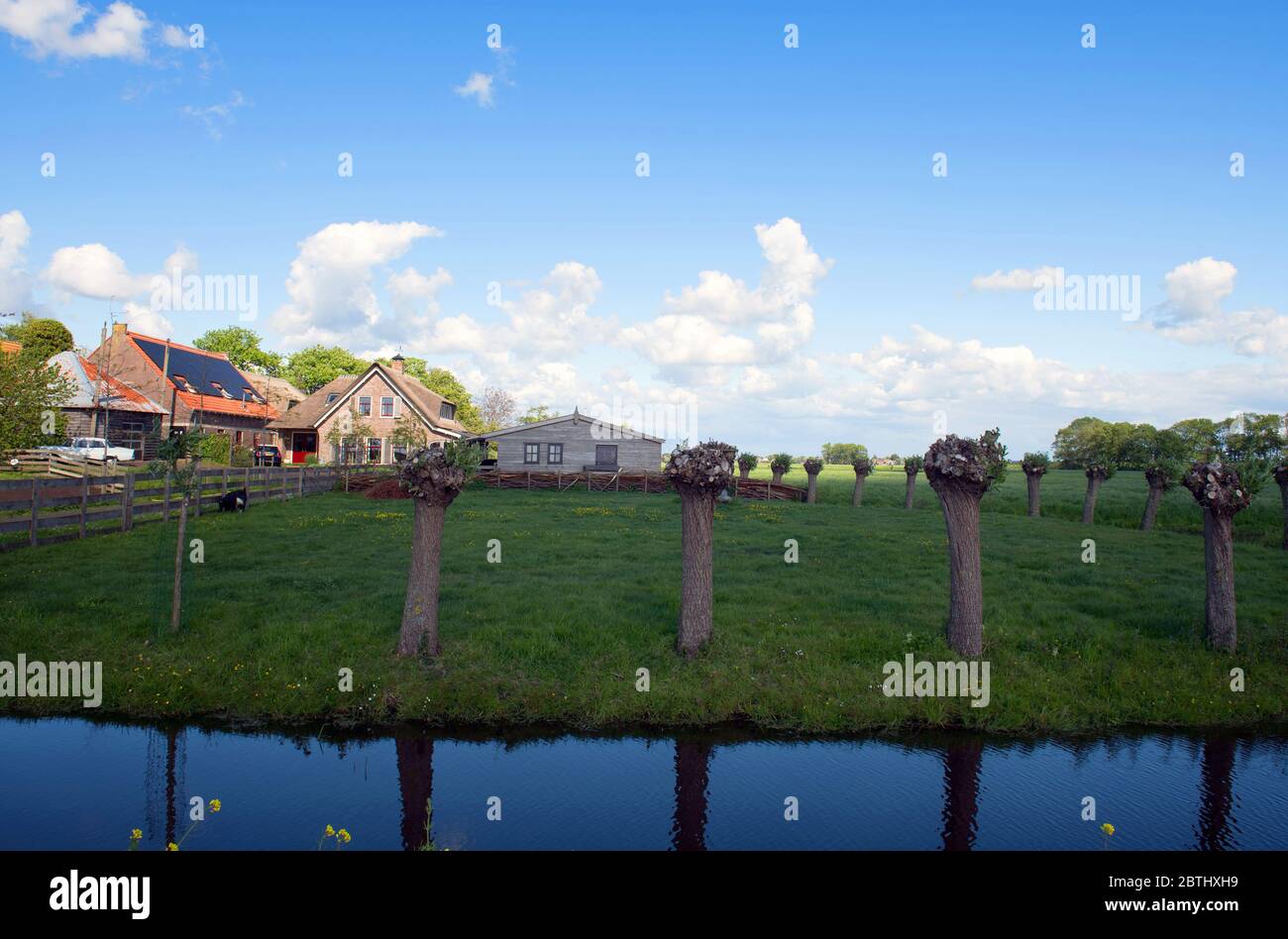 DUTCH COUNTRY HOUSE EXTERIOR INTERIOR Stock Photo - Alamy