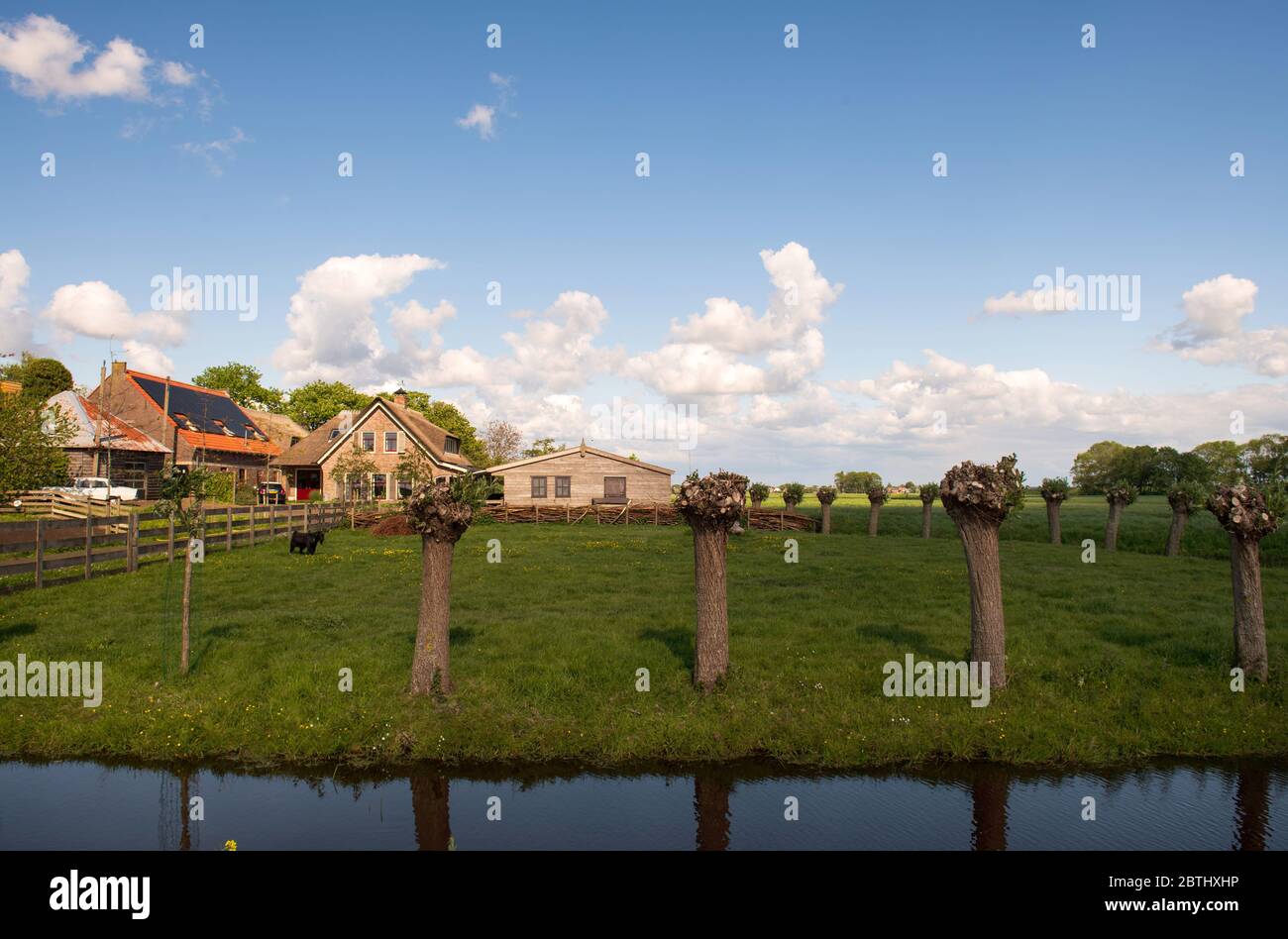 DUTCH COUNTRY HOUSE EXTERIOR INTERIOR Stock Photo - Alamy