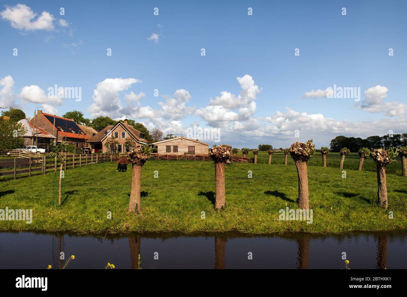 DUTCH COUNTRY HOUSE EXTERIOR INTERIOR Stock Photo - Alamy