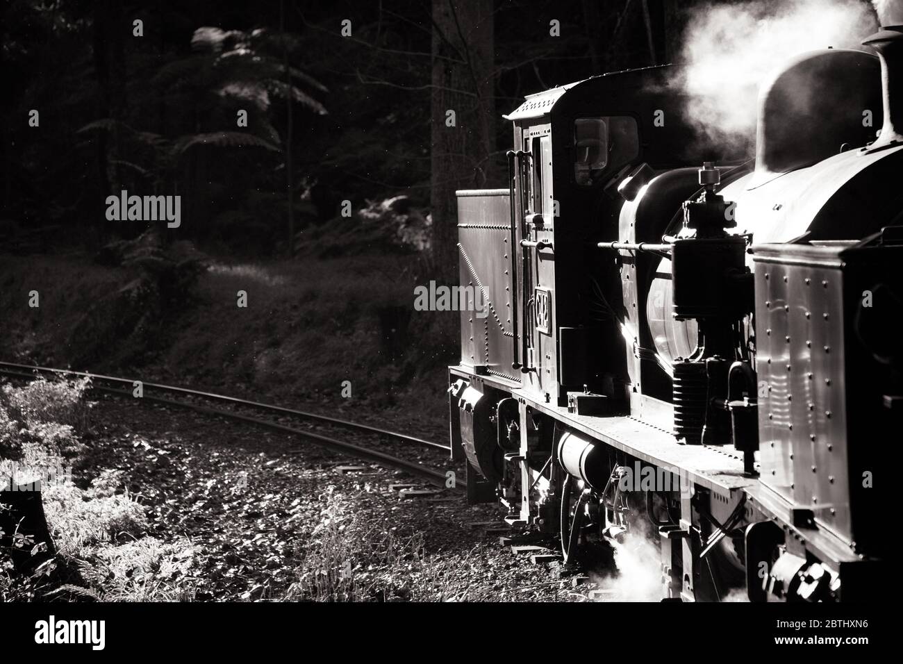 Puffing Billy Train in Melbourne Australia Stock Photo - Alamy