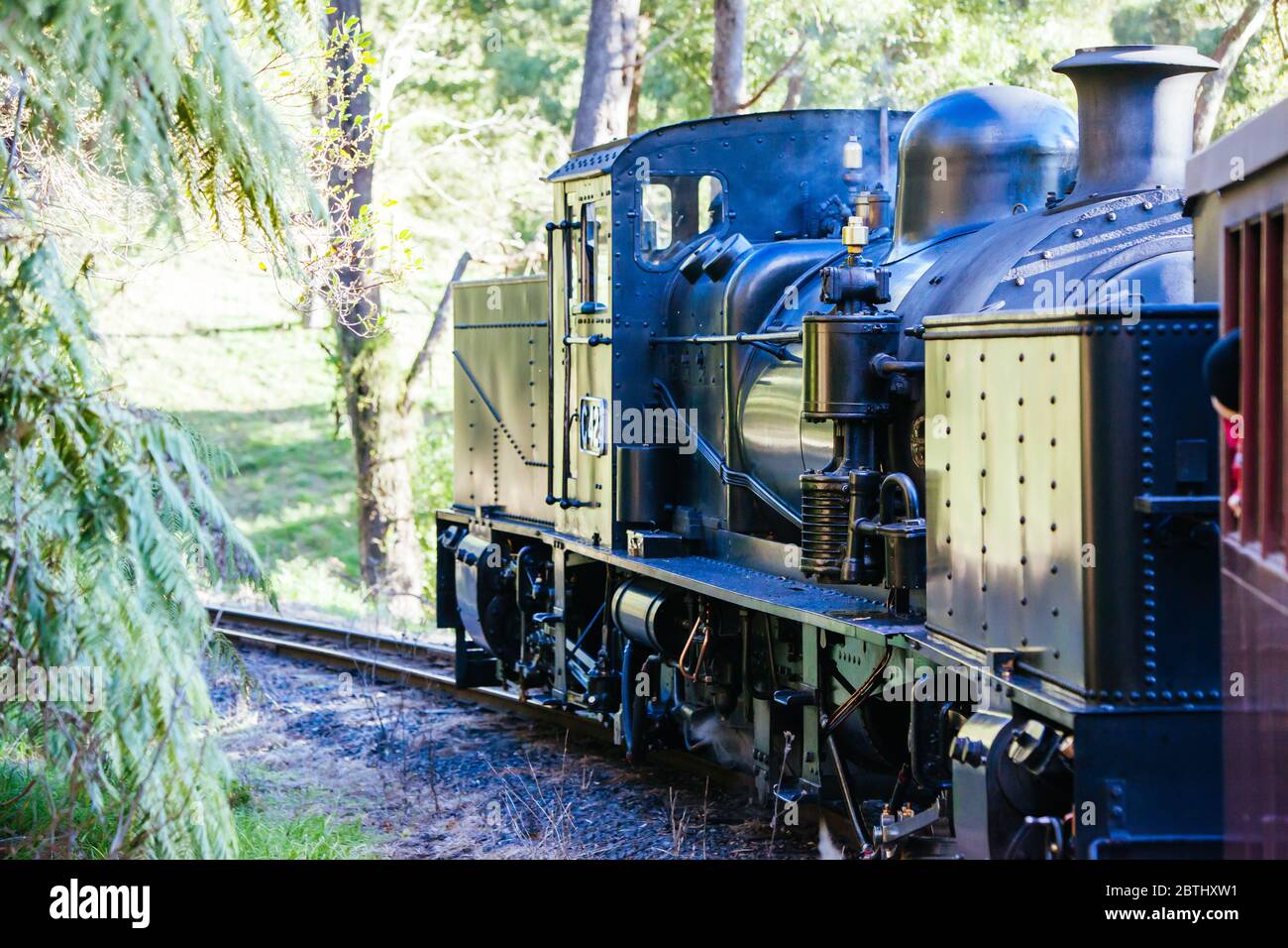 Puffing Billy Train in Melbourne Australia Stock Photo - Alamy Puffing Billy Train in Melbourne Australia Stock Photo - Alamy