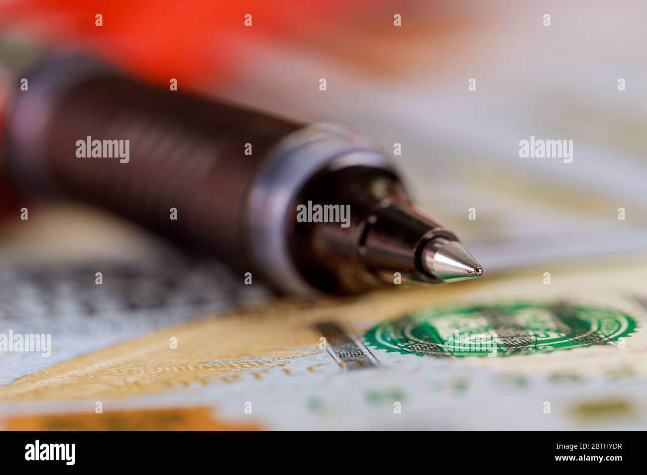 Cash payment concept hundred dollar hi-res stock photography and images ...