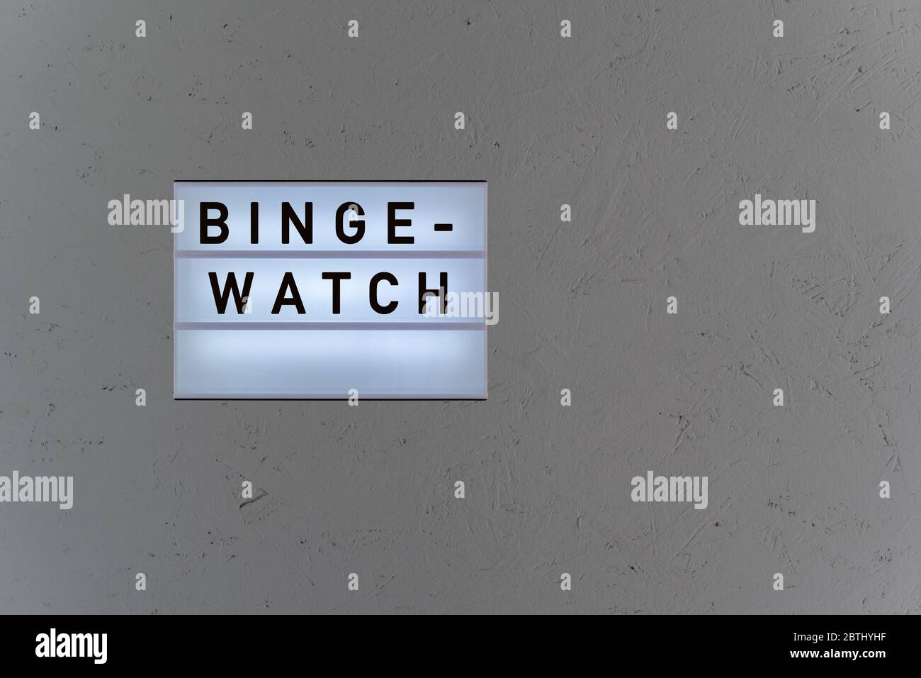 Binge watch hi-res stock photography and images - Alamy