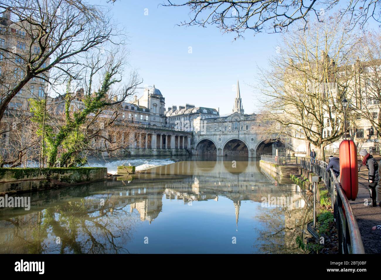 Pulteney weir in bath hi-res stock photography and images - Alamy