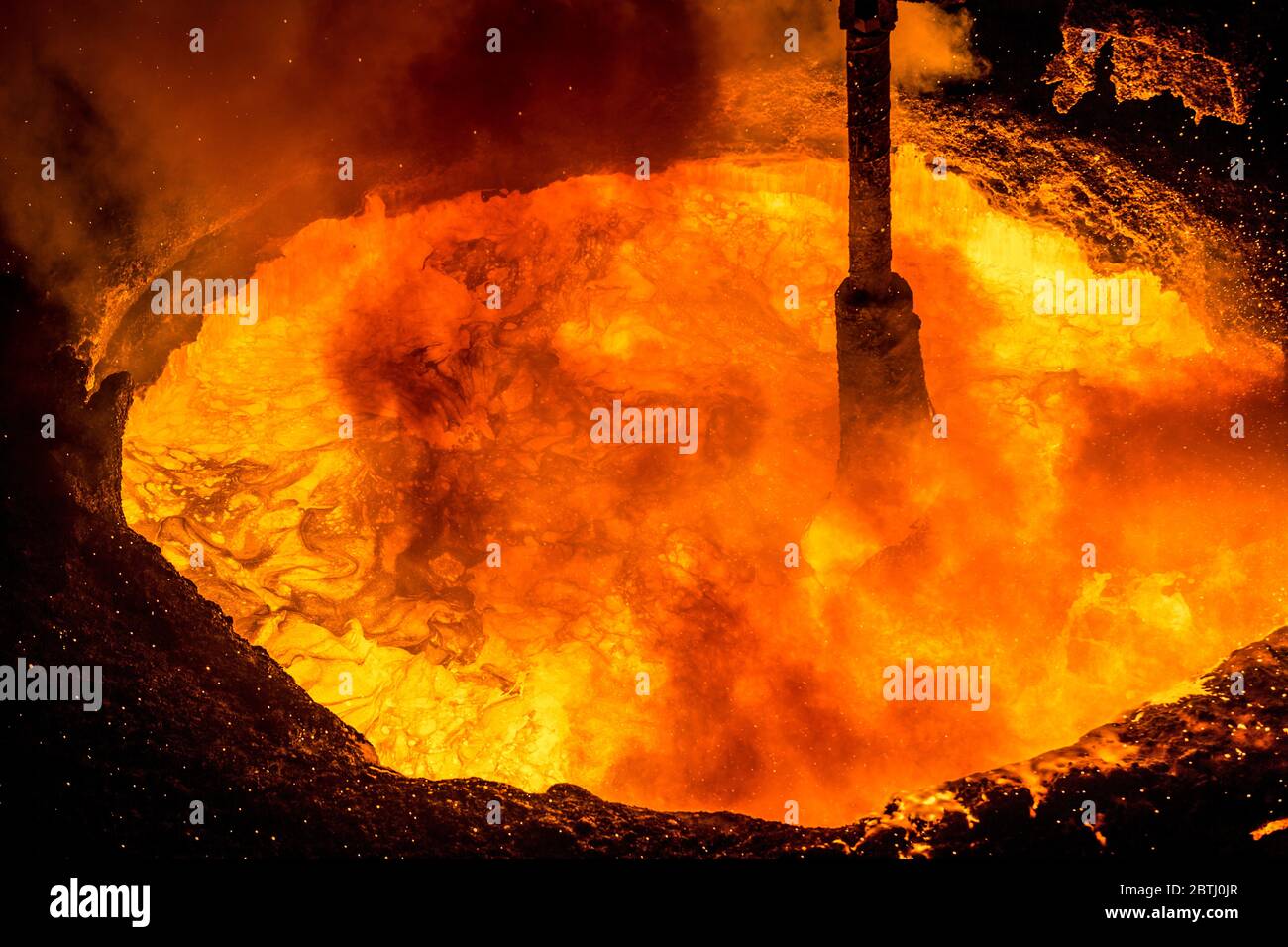 Tata Steel Scunthorpe - Heavy End - Steel Production - lance ...