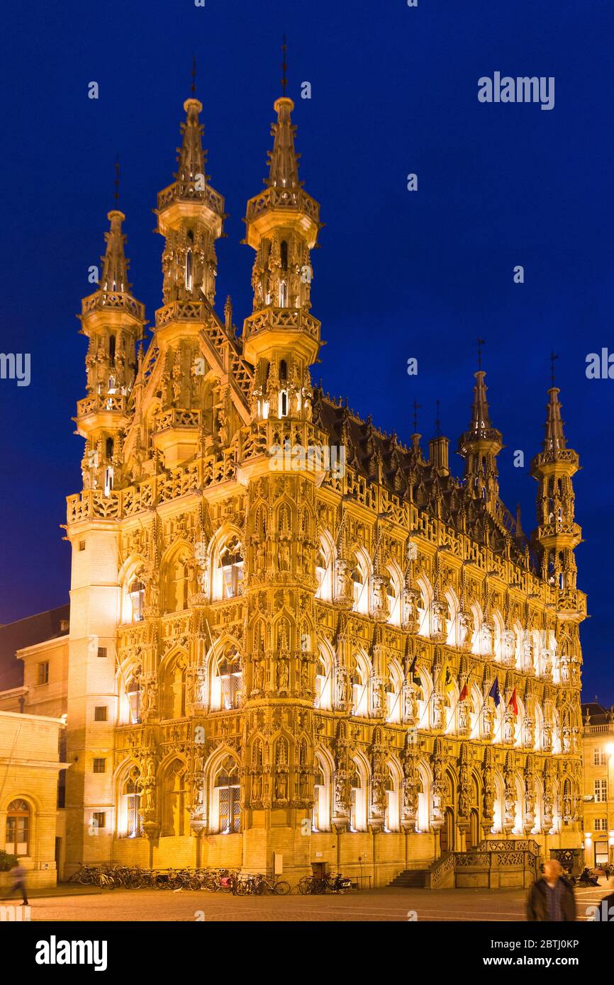Leuven city hall hi-res stock photography and images - Alamy