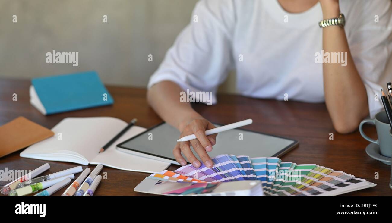 Stylist swatches hi-res stock photography and images - Alamy