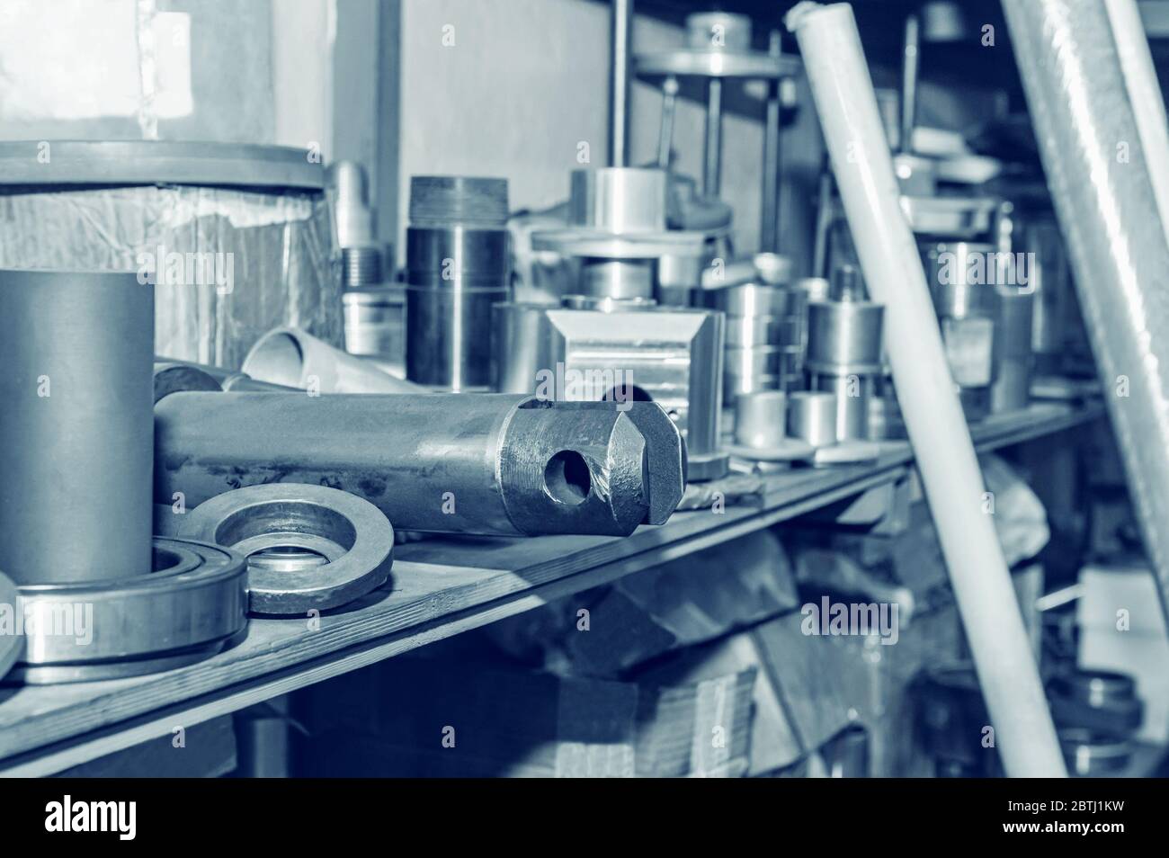 old Metalworking machine, manufactured in the middle of the last ...