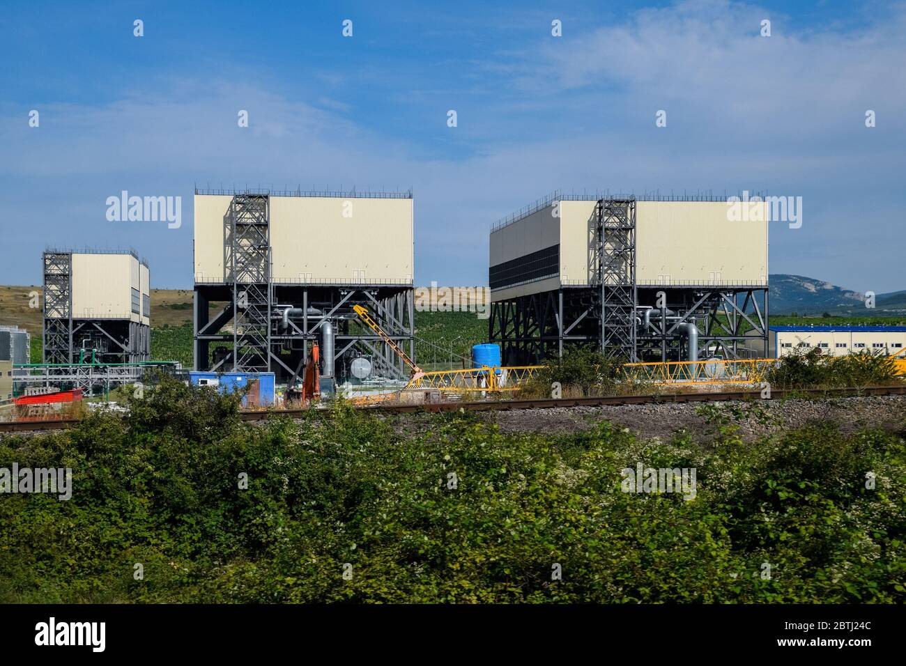 Heat electric plant panorama hi-res stock photography and images - Alamy
