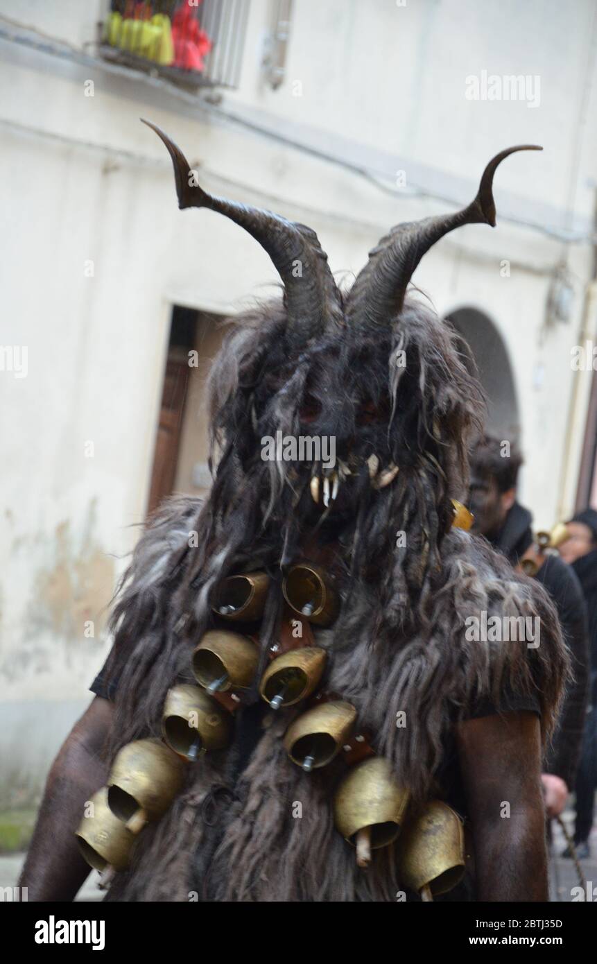 Traditional masks of Sardinia Stock Photo - Alamy