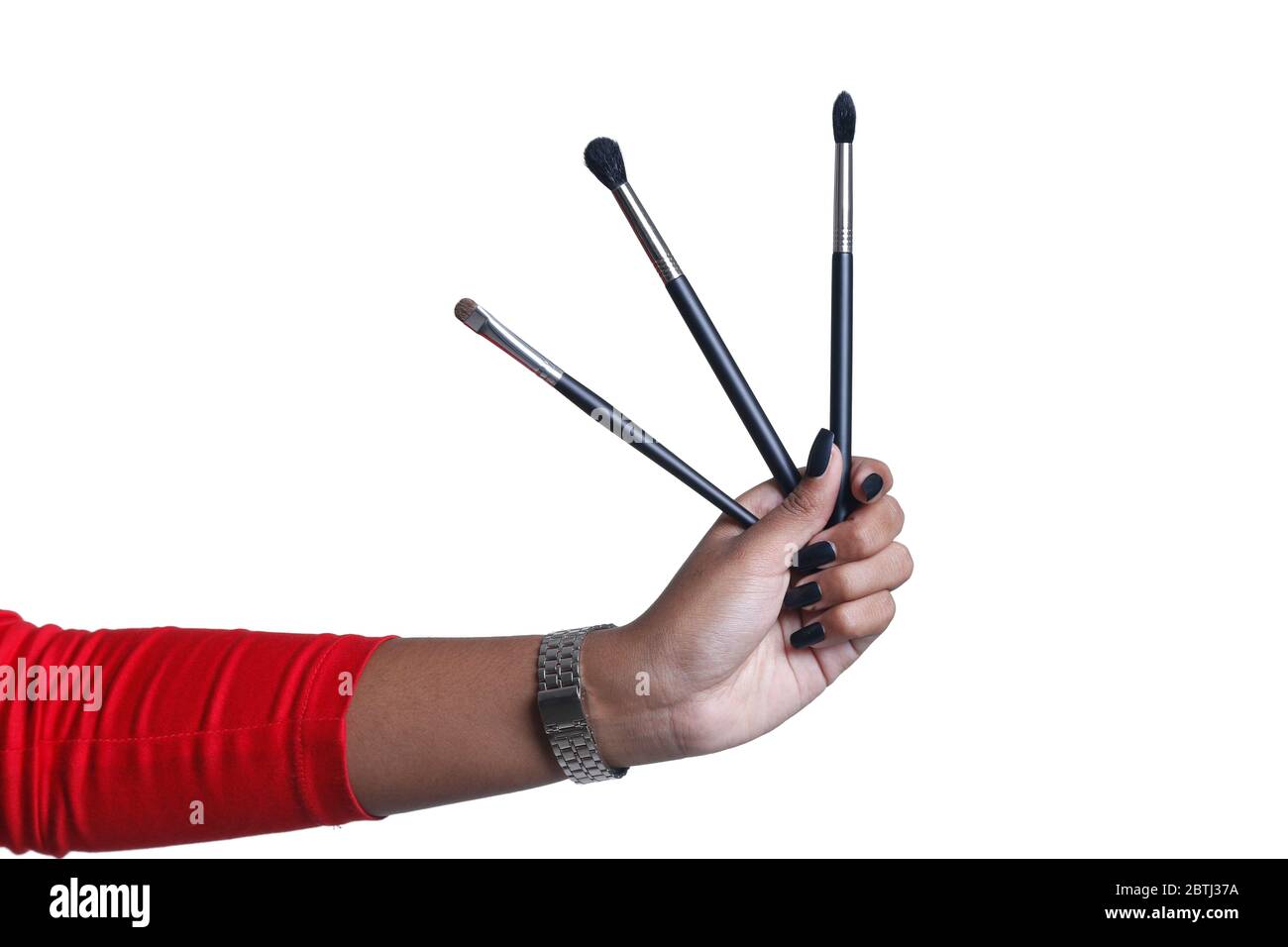 Beautiful isolated paint brushes Cut Out Stock Images & Pictures - Alamy