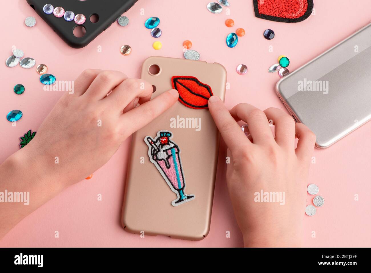 Lip patches hi-res stock photography and images - Alamy