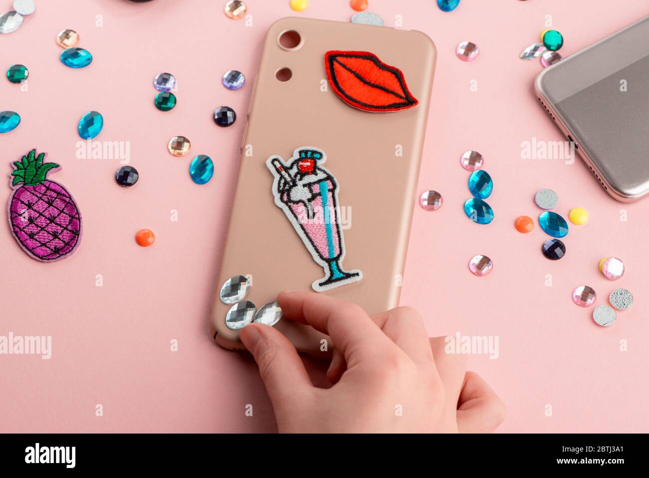 Phone patches hi-res stock photography and images - Alamy