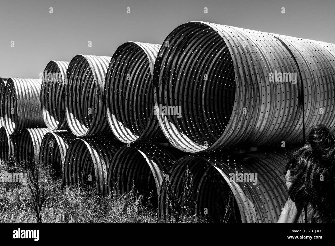 Perforated pipe hi-res stock photography and images - Alamy