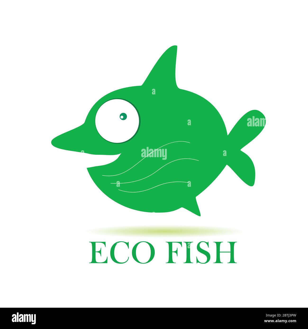 eco fish vector illustration Stock Vector Image & Art - Alamy