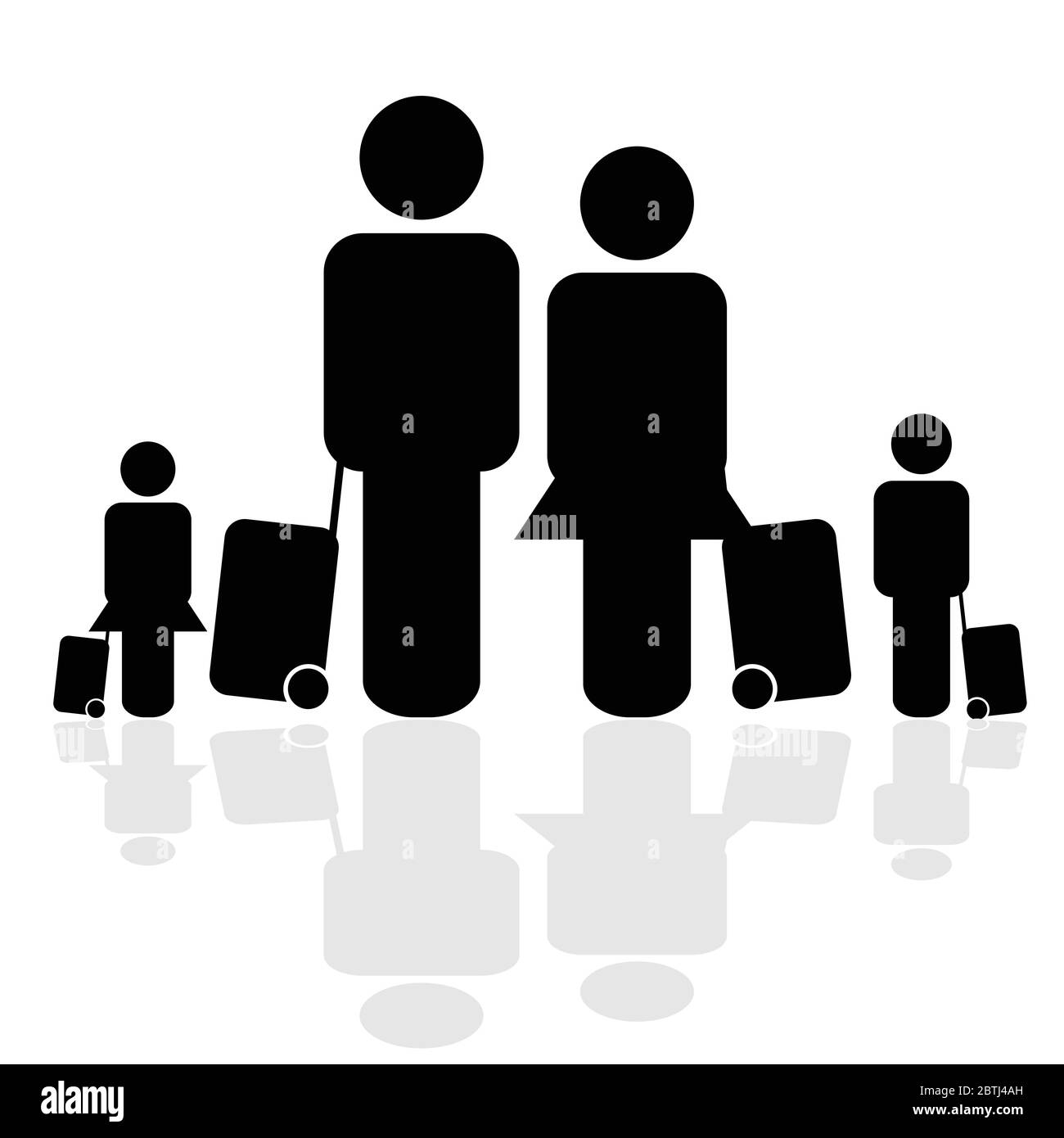 family travel icon vector illustration Stock Vector Image & Art - Alamy