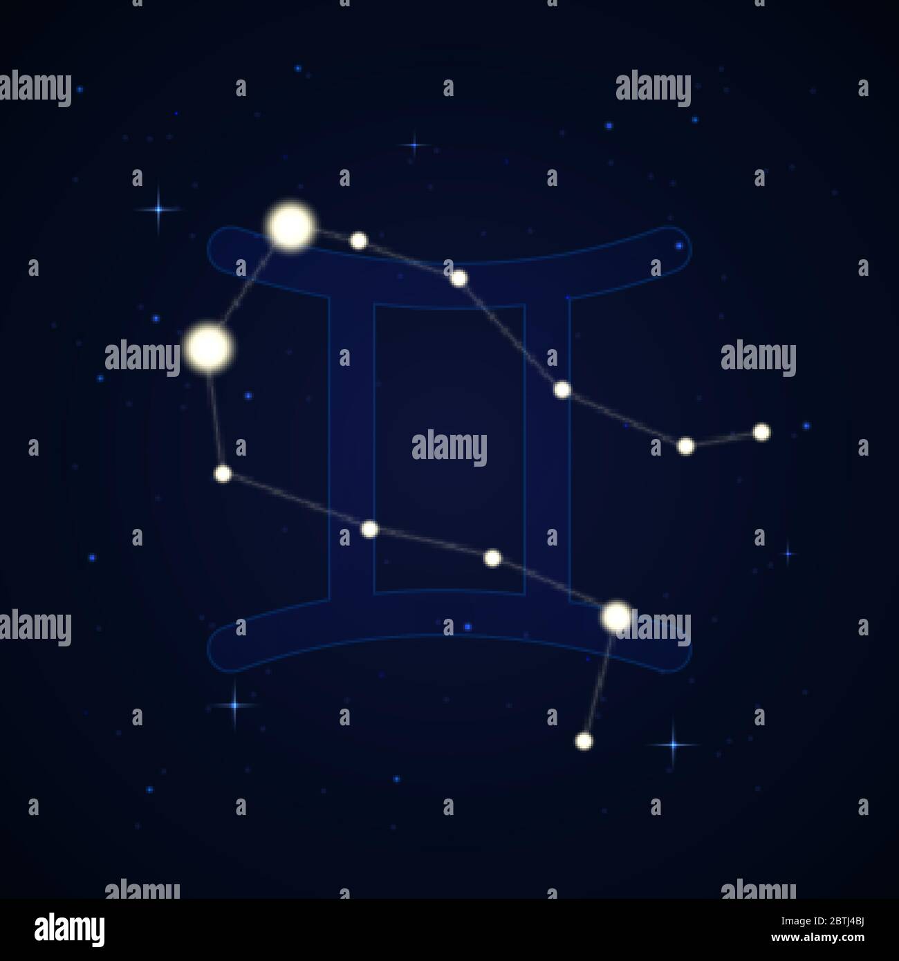 Gemini Twins Constellation
