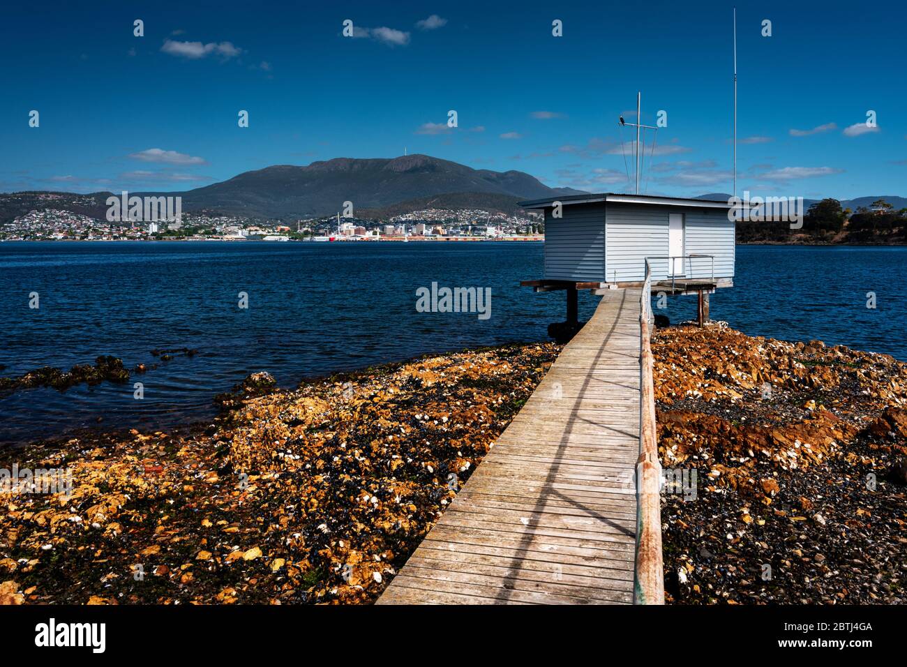 Australia tasmania view derwent river hi-res stock photography and ...