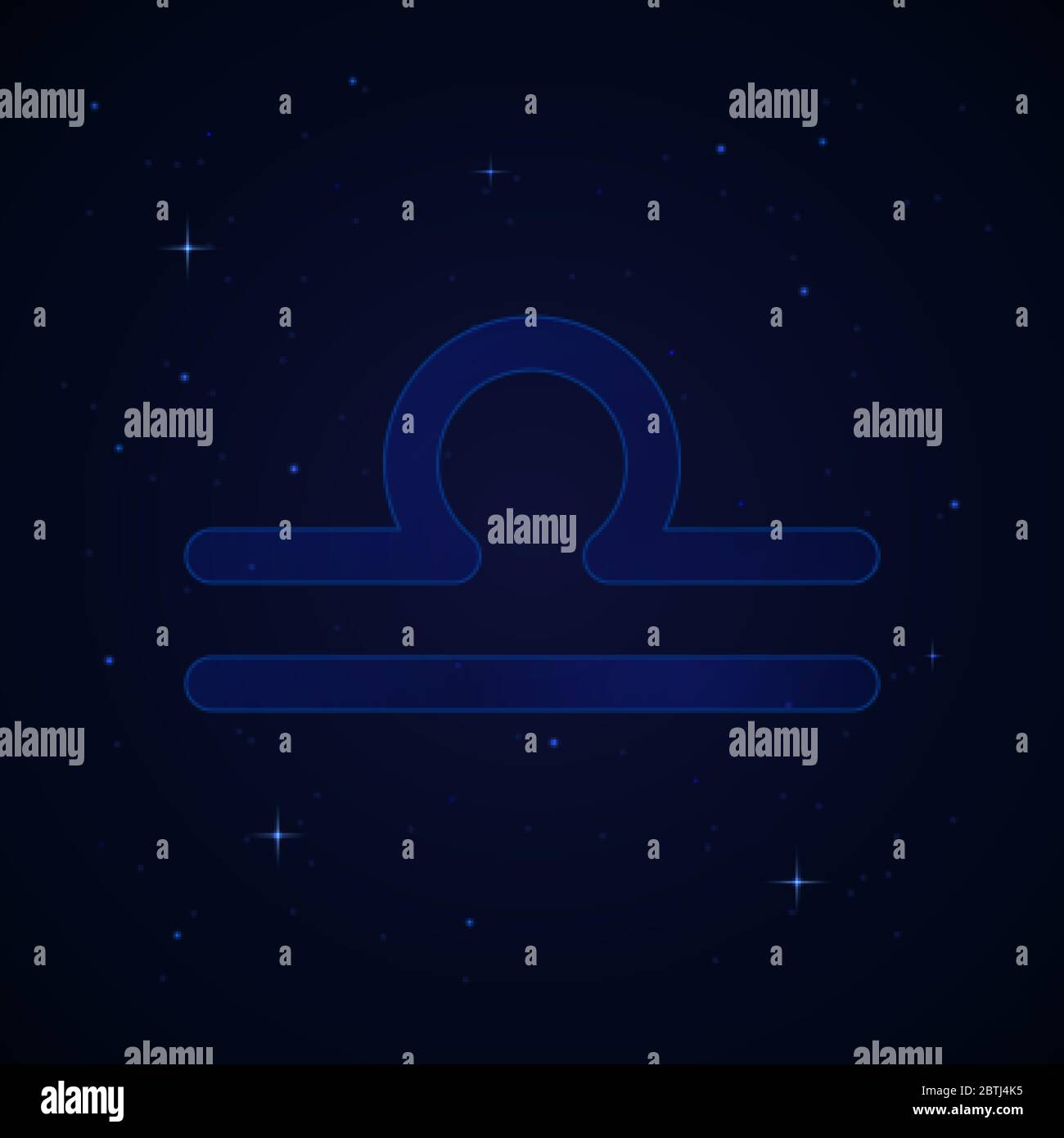 Libra constellation night sky hi-res stock photography and images - Alamy