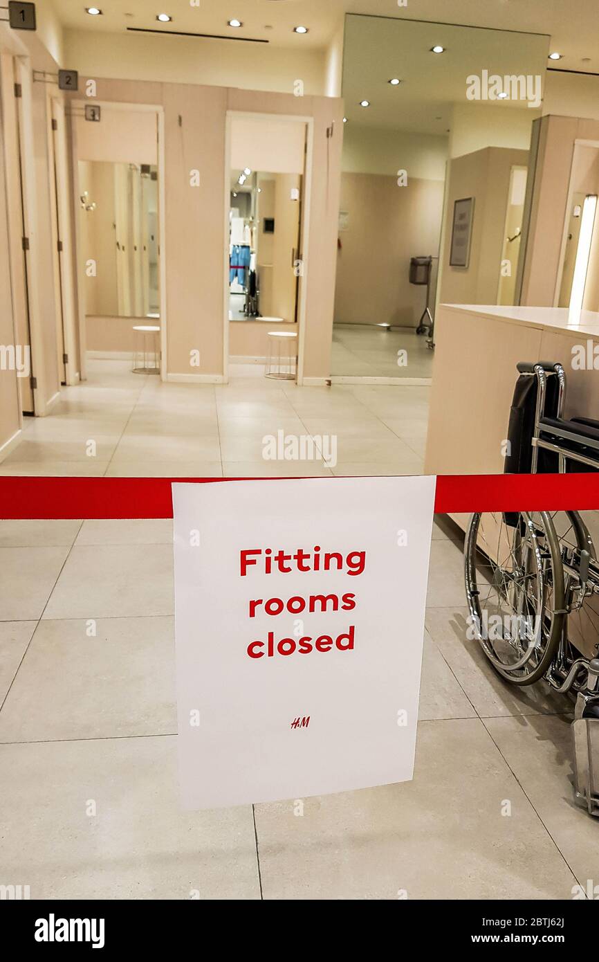 Fitting Room Closed High Resolution Stock Photography and Images - Alamy