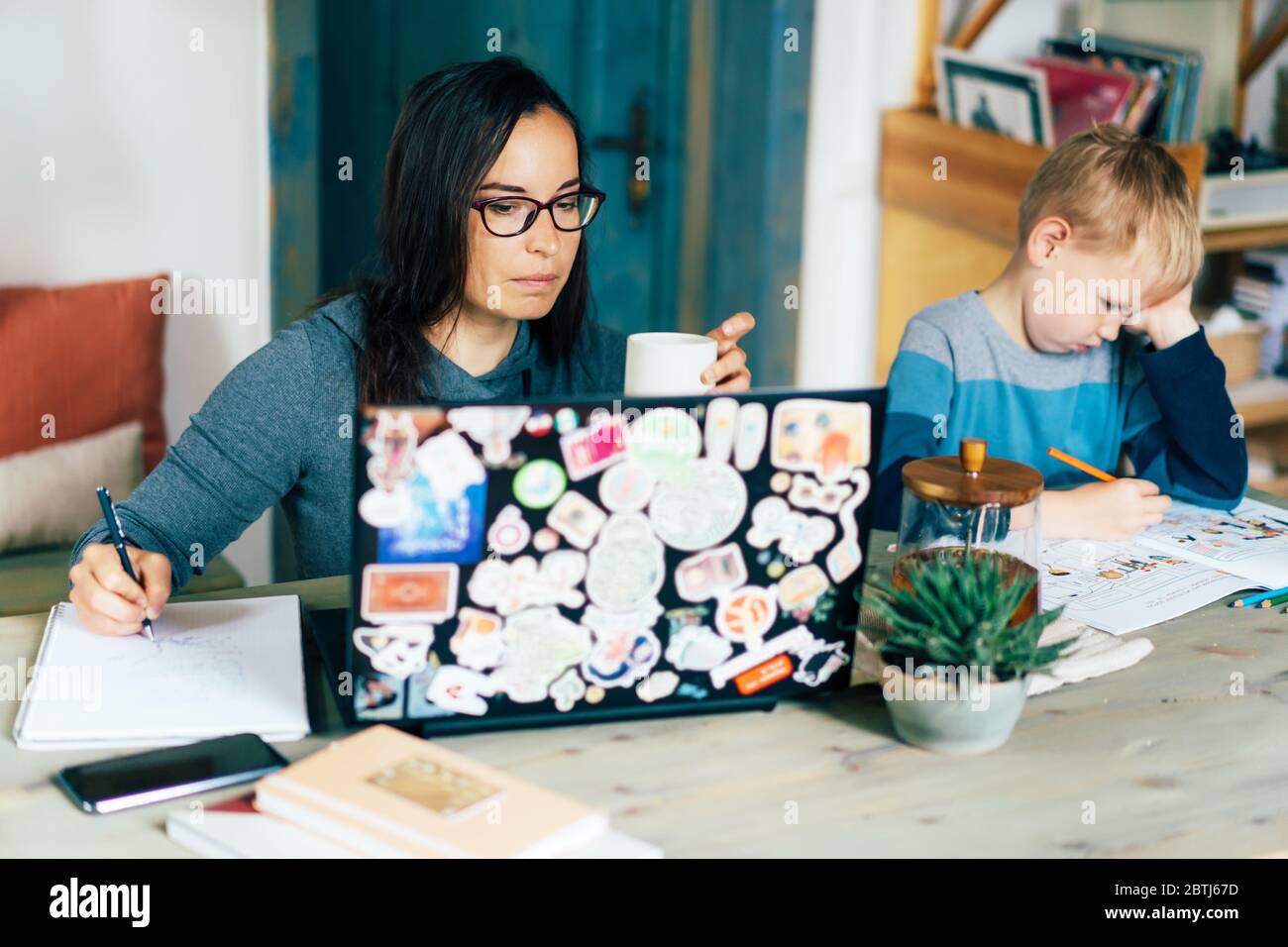 Social distance and self-isolation Stock Photo - Alamy