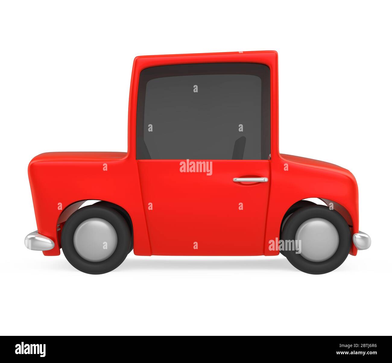 Cartoon Car Isolated Stock Photo - Alamy