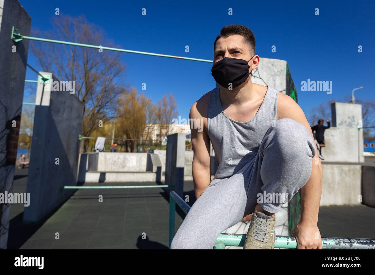 Teenage athlete in training hi-res stock photography and images - Alamy
