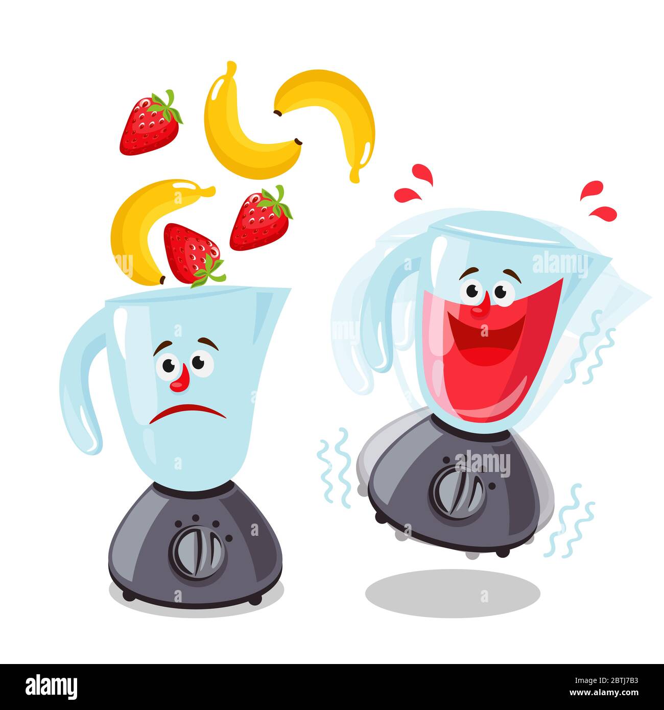 Cartoon kitchen blender hi-res stock photography and images - Alamy