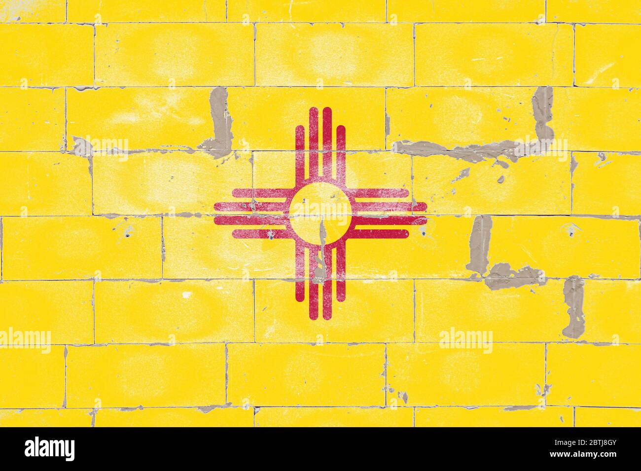 Flag of zia sun hi-res stock photography and images - Alamy