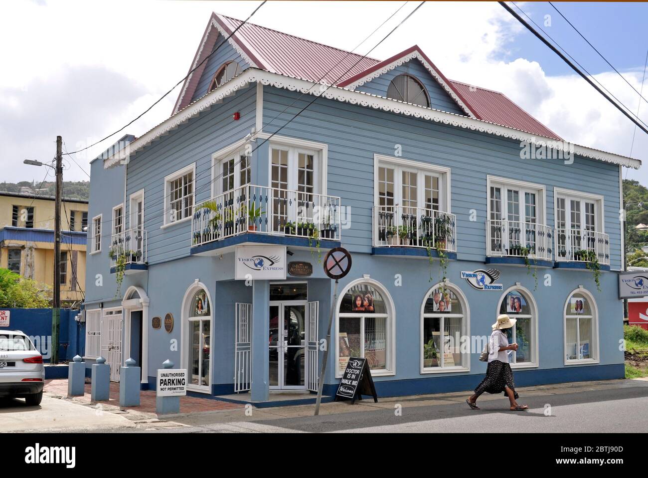 House in st lucia hi-res stock photography and images - Alamy