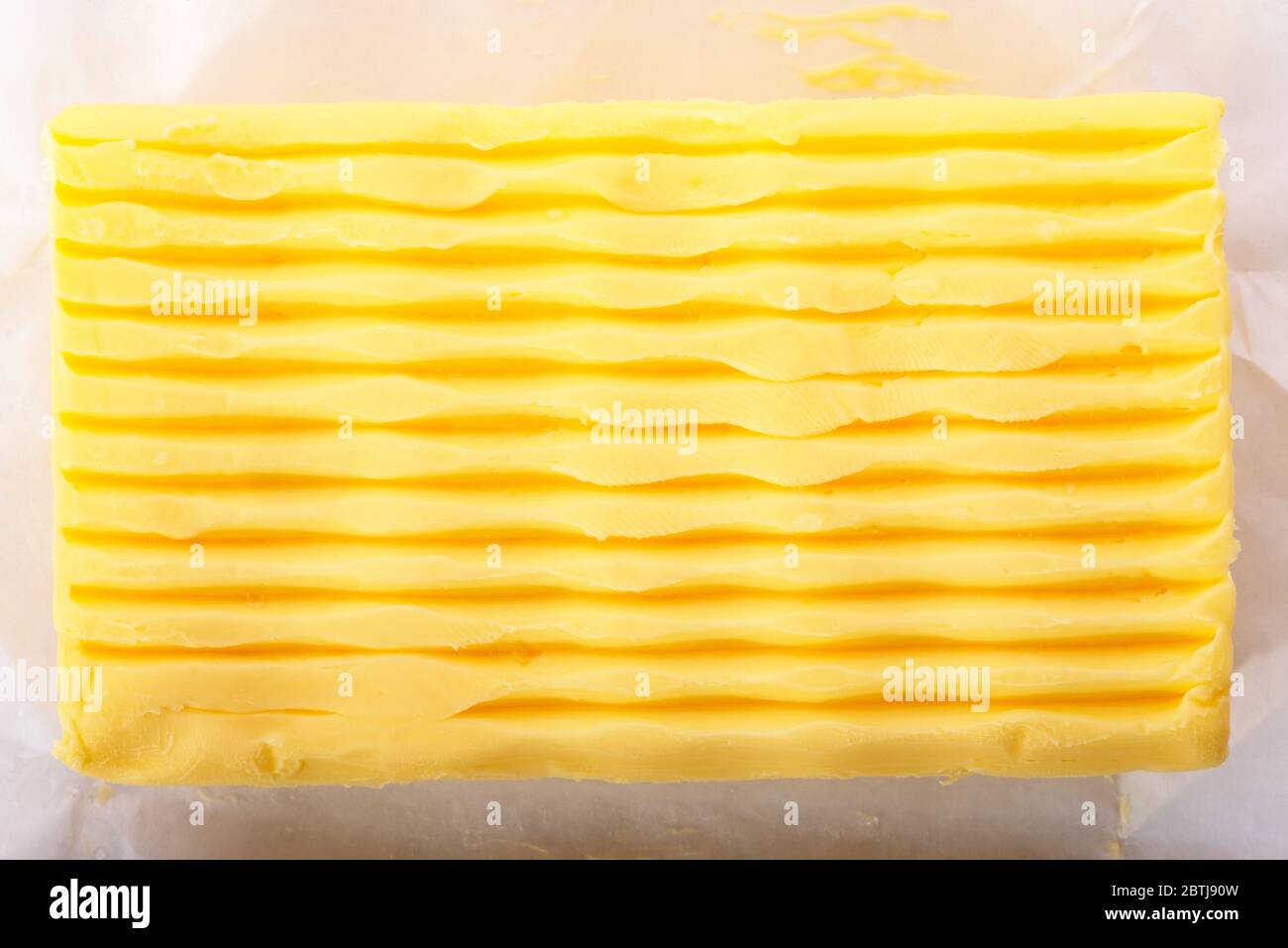 Block of sea salted butter Stock Photo - Alamy