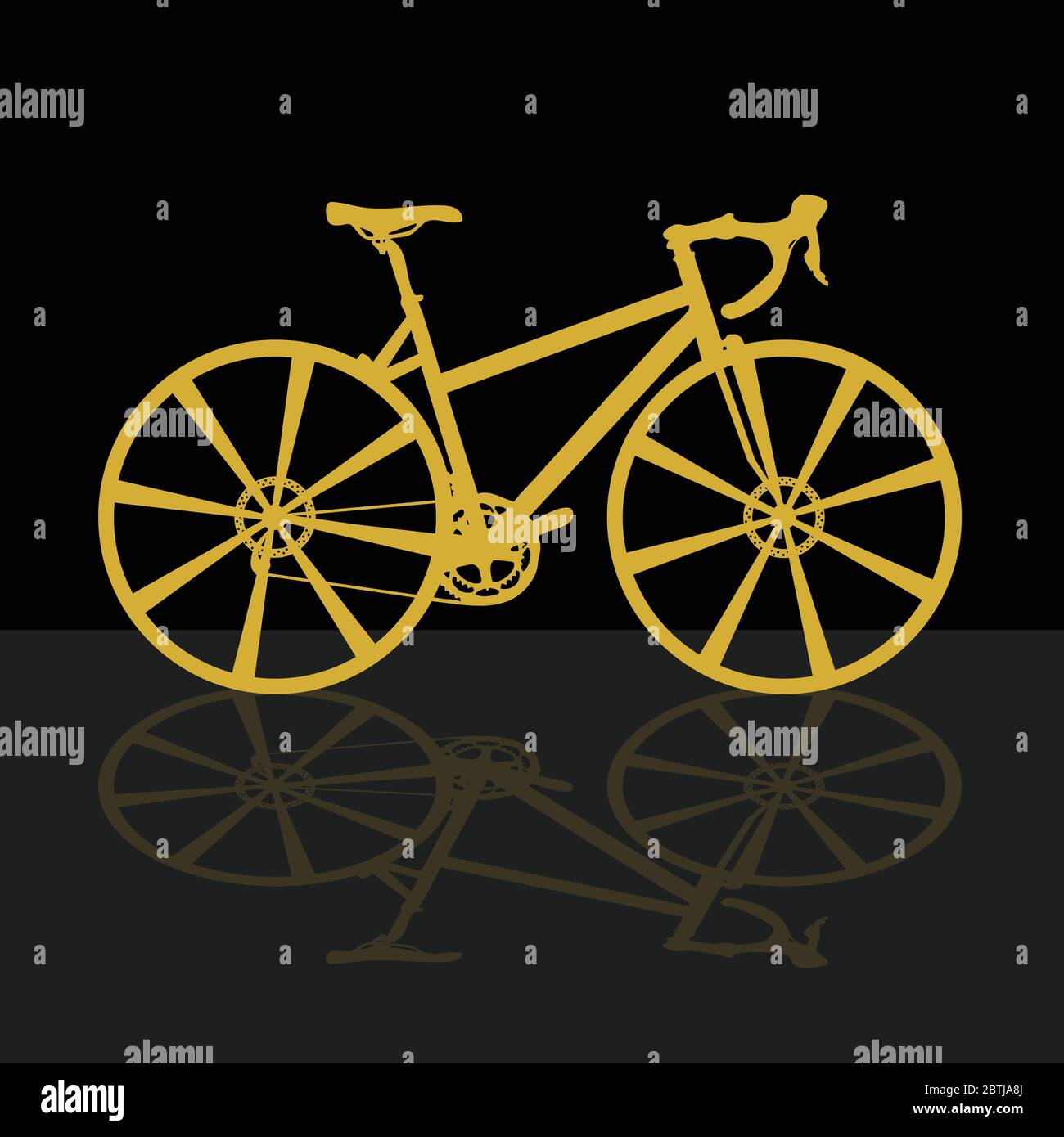 Gold alloy wheel Stock Vector Images - Alamy