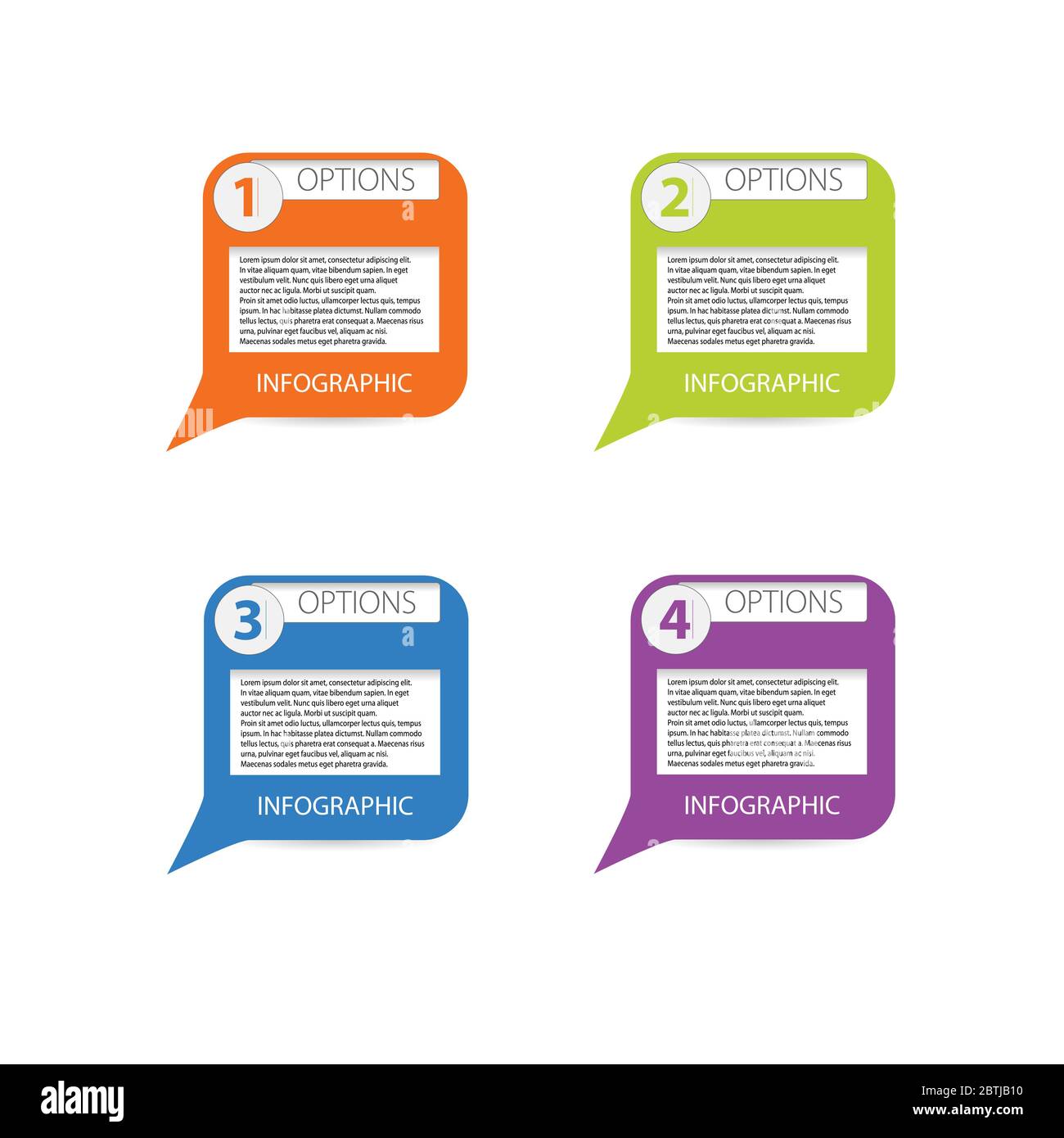 Origami background in four Stock Vector Images - Alamy