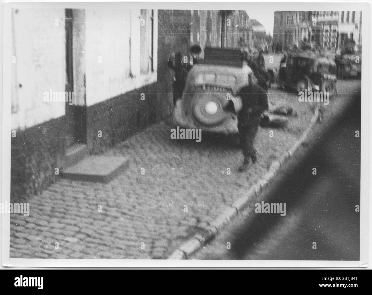 Photographs of military vehicles Black and White Stock Photos & Images ...
