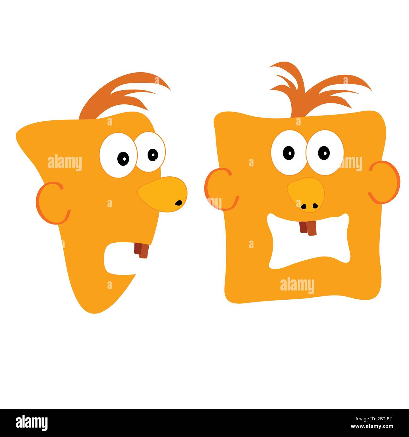 illustration funny had vector on white background Stock Vector Image ...
