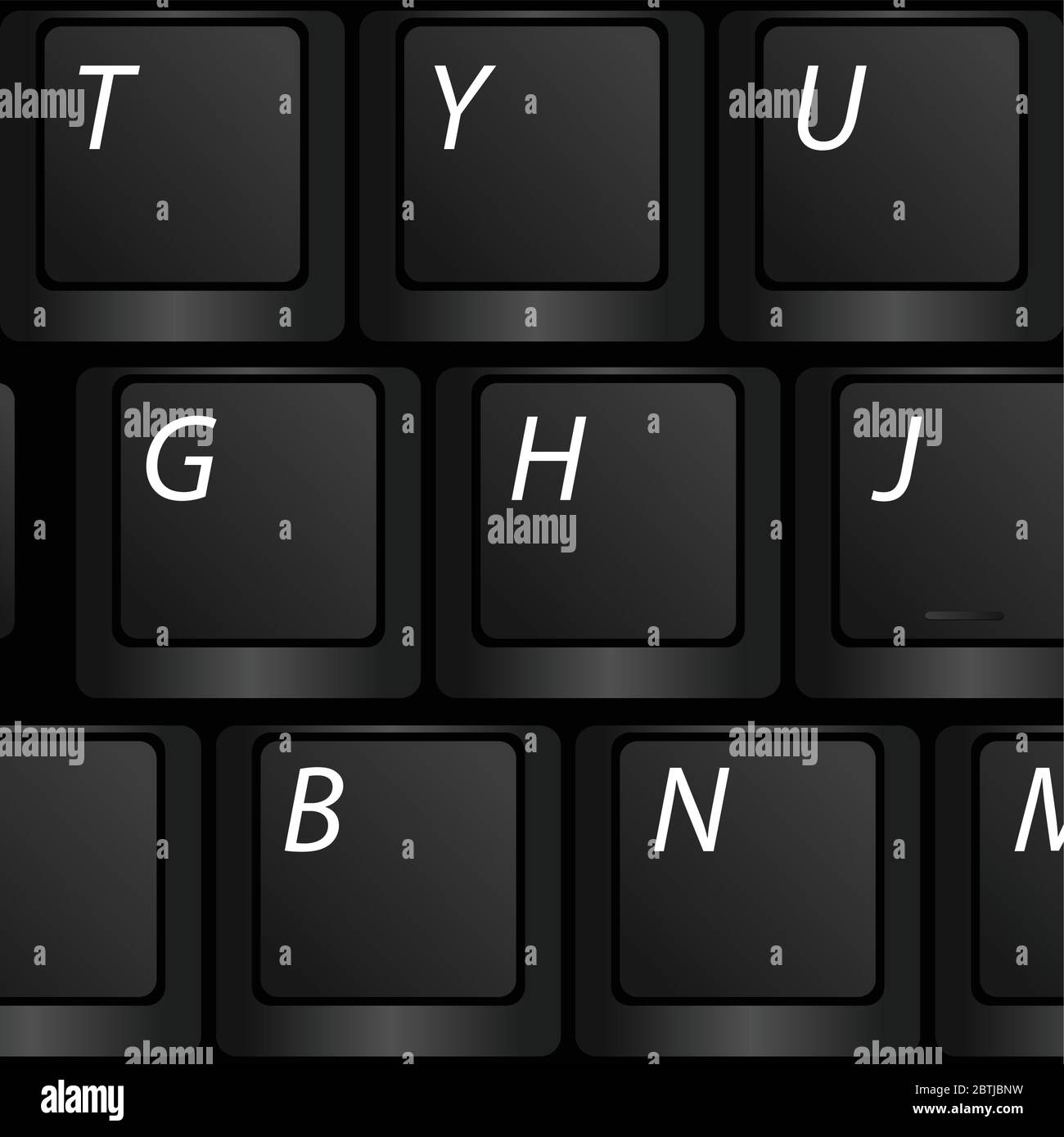 keyboard vector illustration Stock Vector Image & Art - Alamy