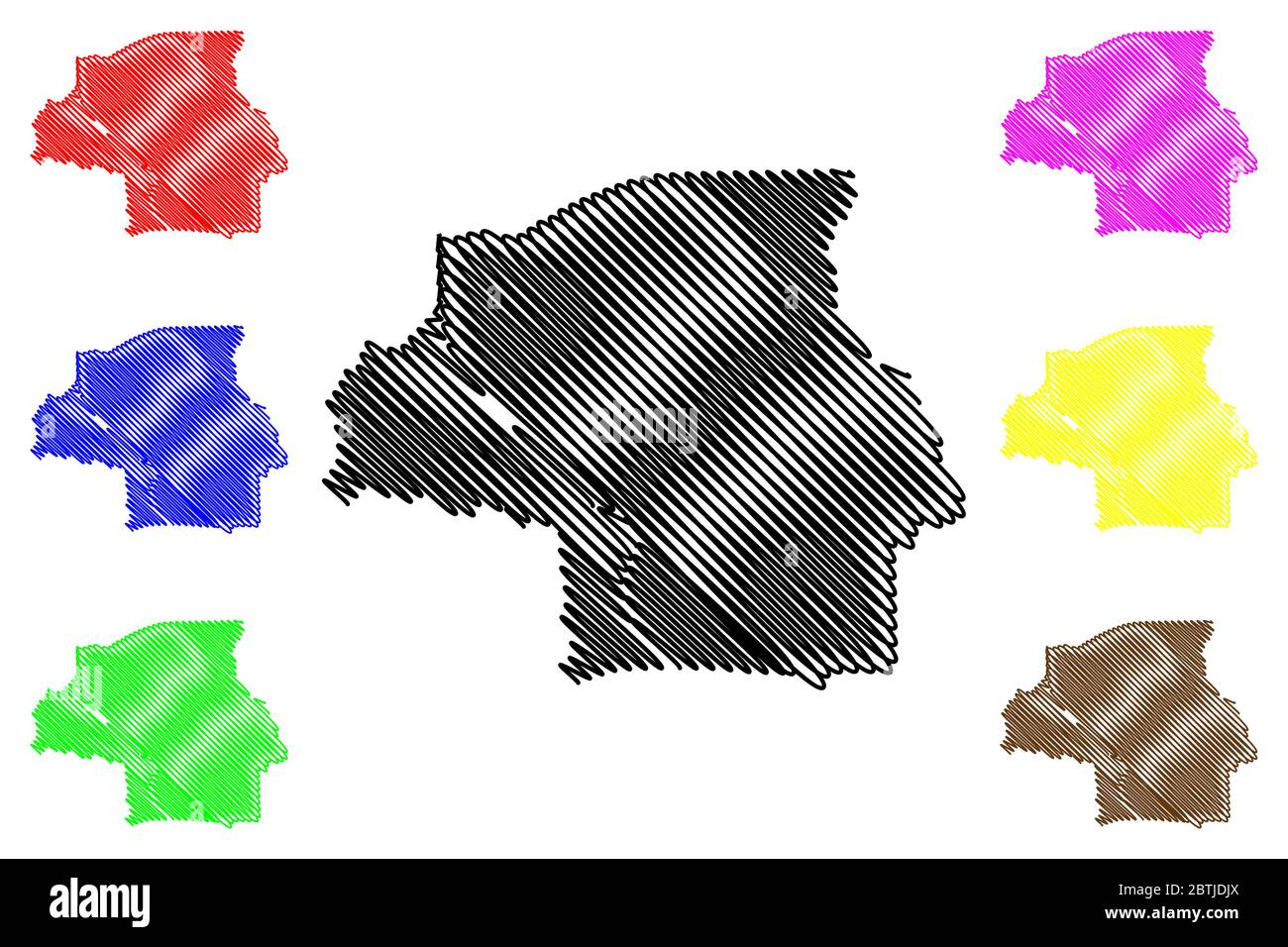 Eindhoven City (Kingdom of the Netherlands, Holland, North Brabant) map ...
