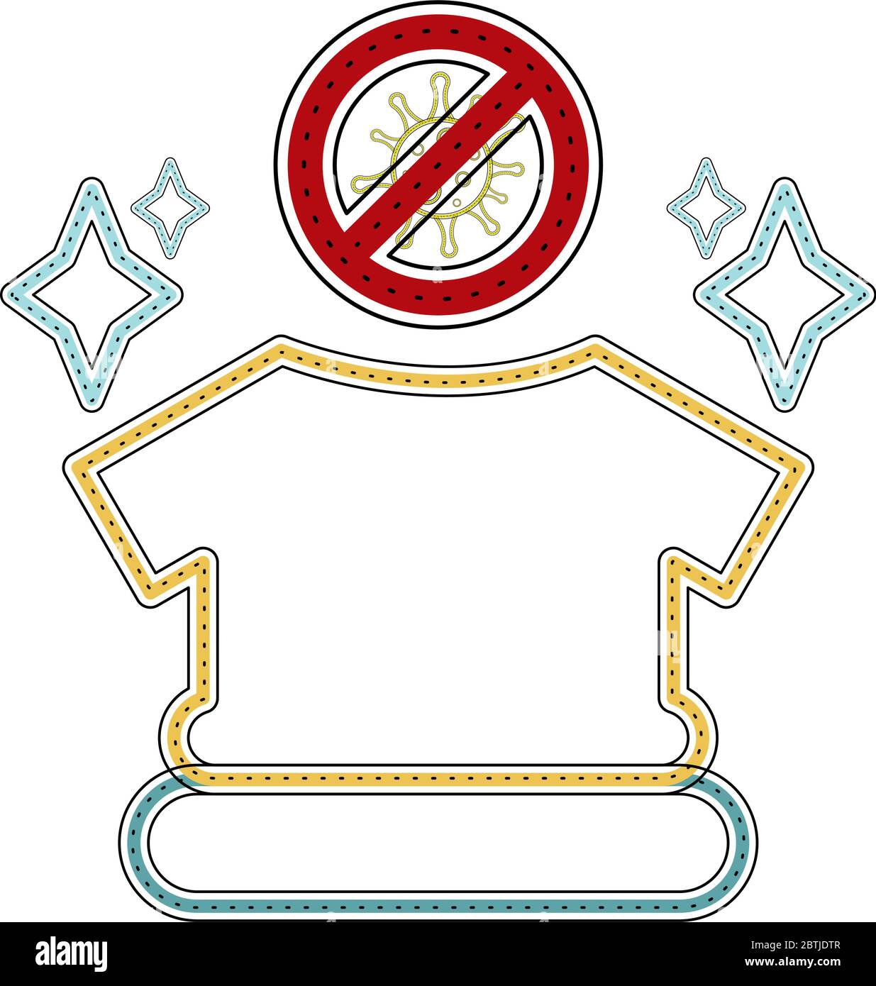 Clean clothes icon Stock Vector Image & Art - Alamy